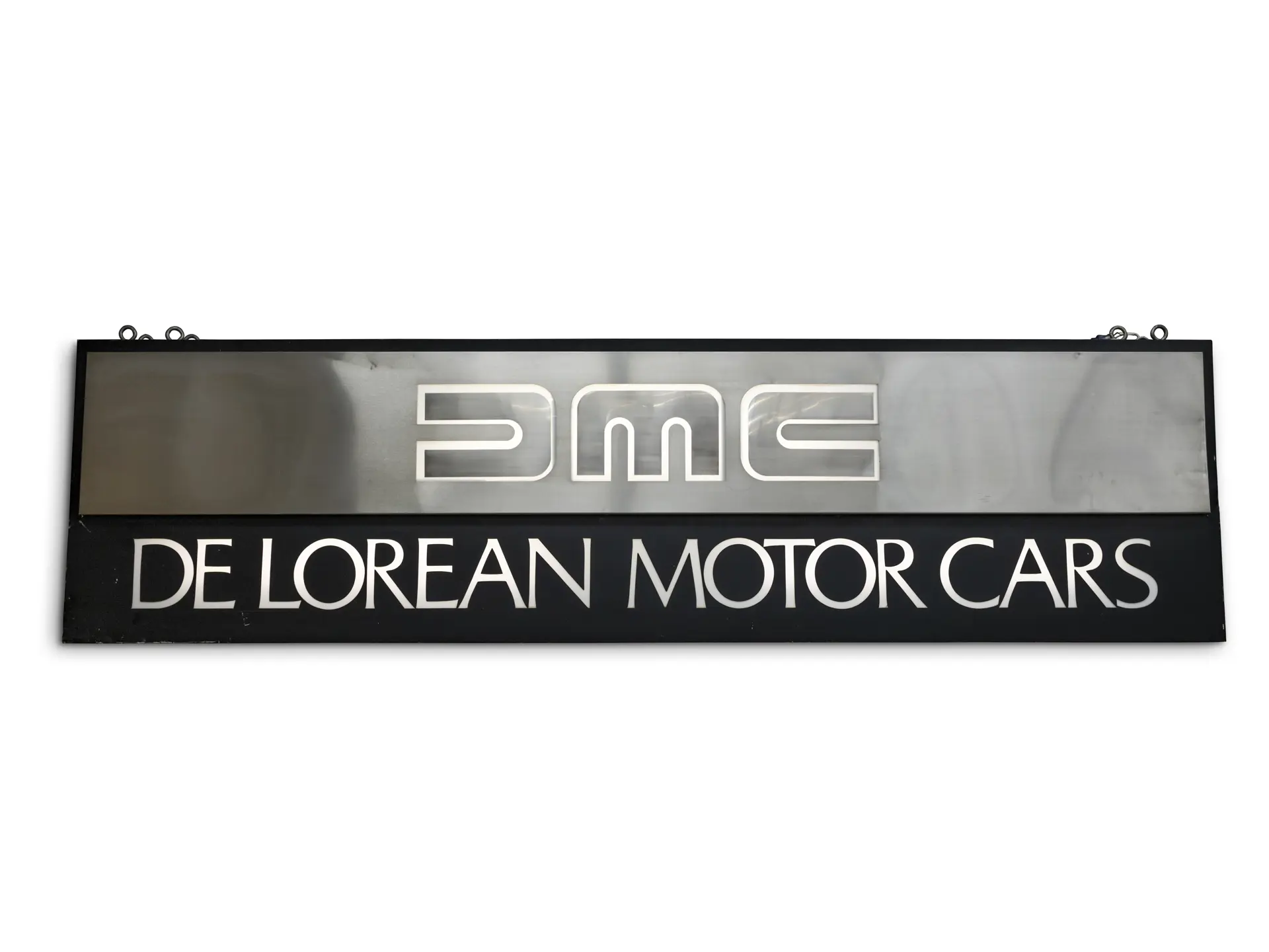 DMC DeLorean Motor Cars Sign | Arizona 2022 | RM Sotheby's