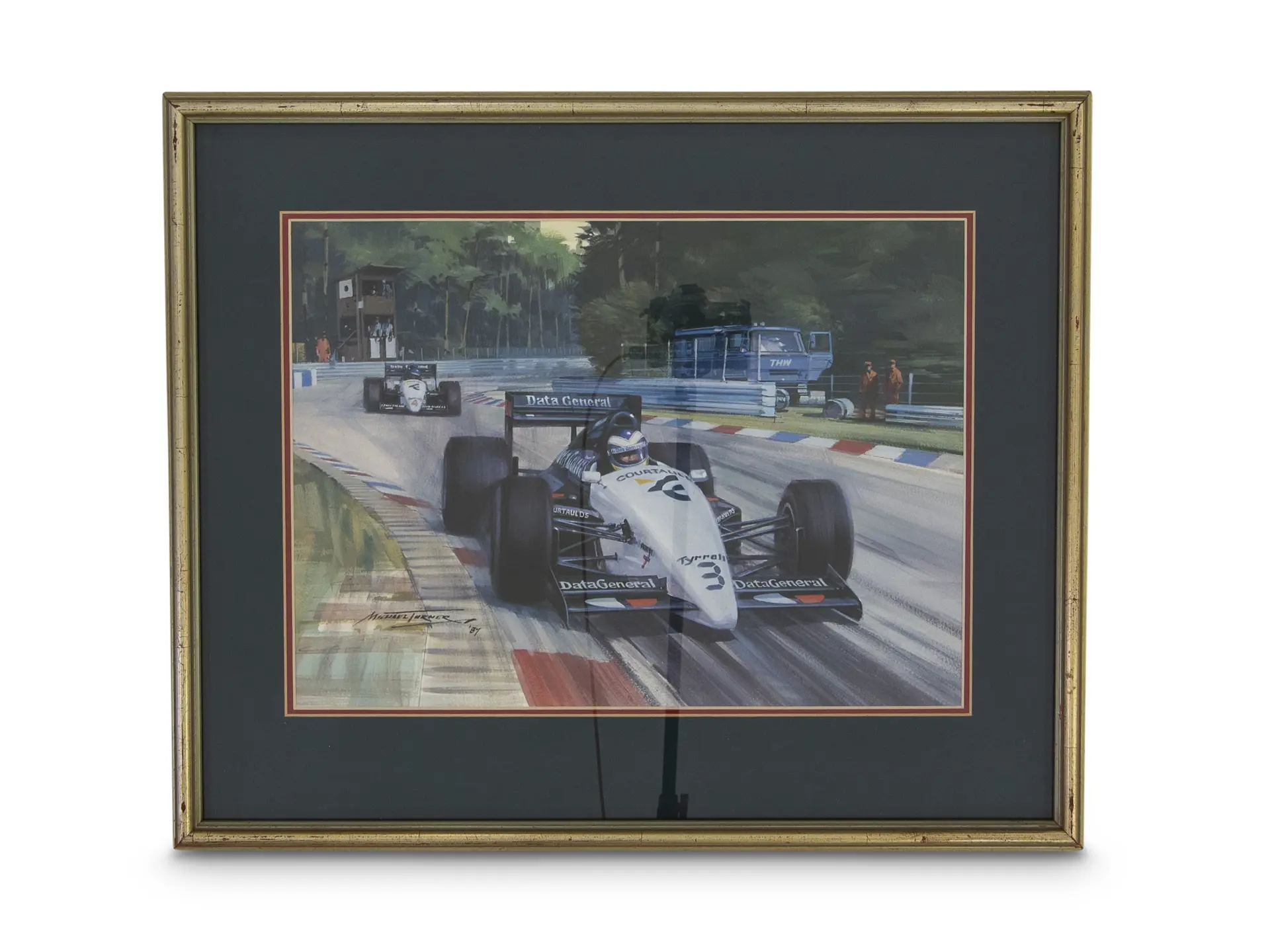 Tyrrell Ford Print by Michael Turner, 1987 | Unwrapped | The ...