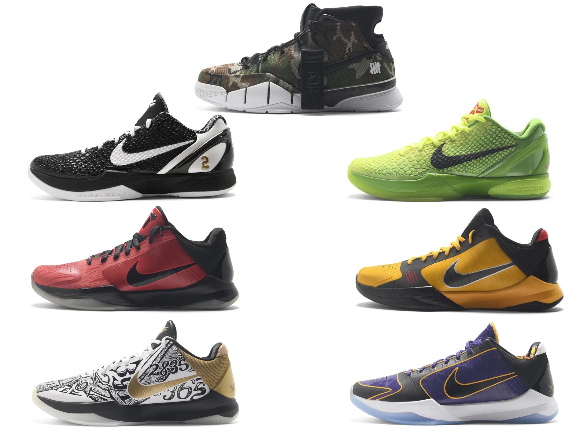 Set of Seven | Nike Kobe Sneakers | Dare to Dream | The Ultimate ...