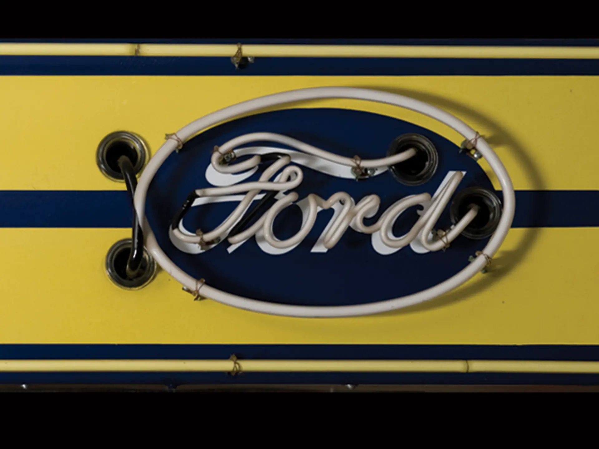 Ford Neon Sign | Vintage Motor Cars of Hershey 2009 | RM Sotheby's