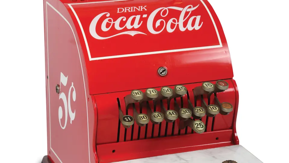 Small Coca-Cola Cash Register | The John Staluppi Collection | RM Sotheby's