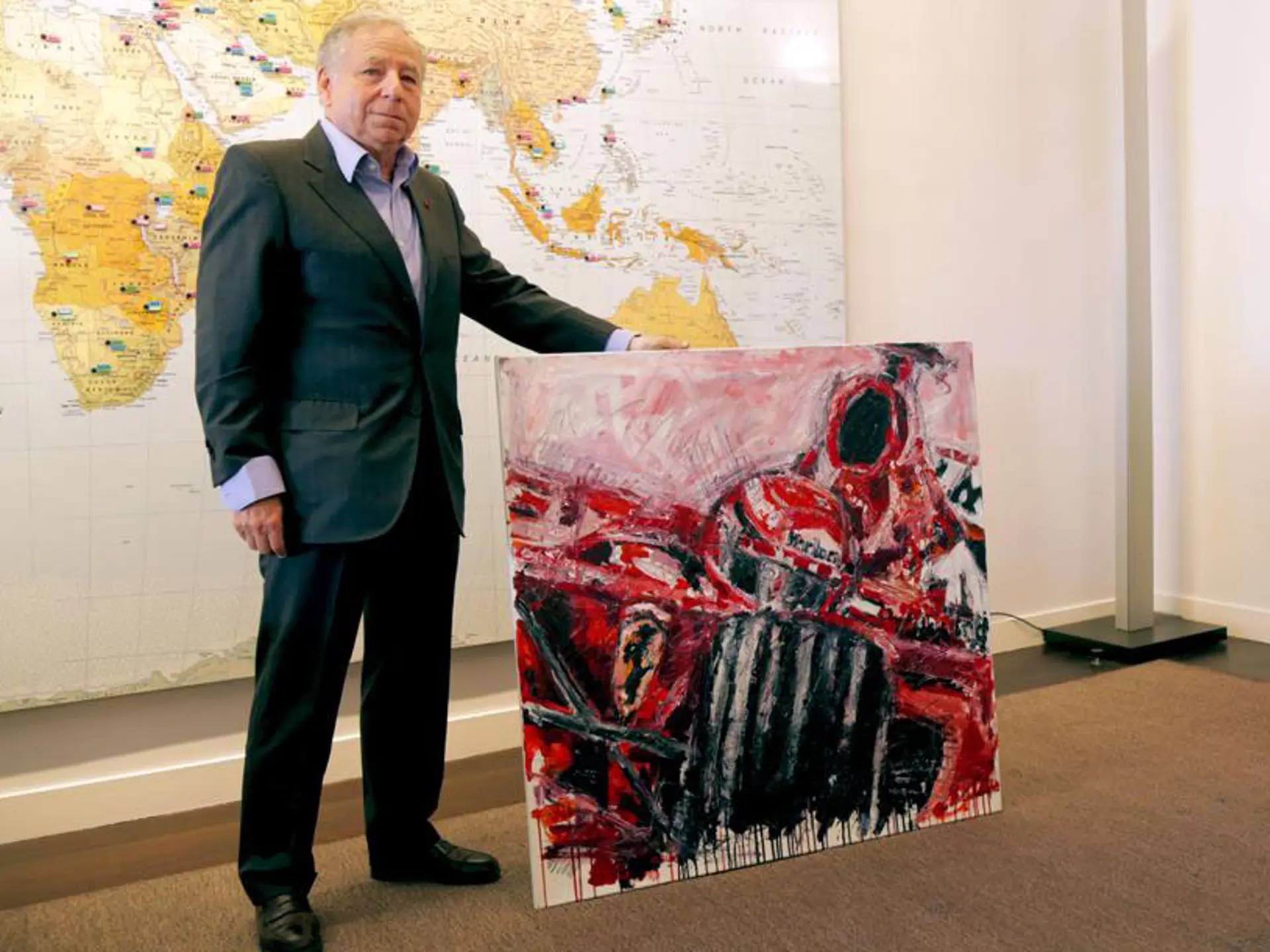 Ferrari Formula 1 Painting by Armin Flossdorf | #Race Against Covid ...