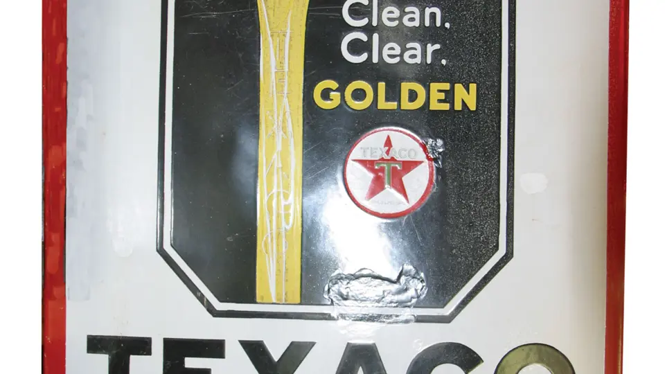 TEXACO SIGN | Private Collection of Tom & Marlene Stackhouse | RM Sotheby's