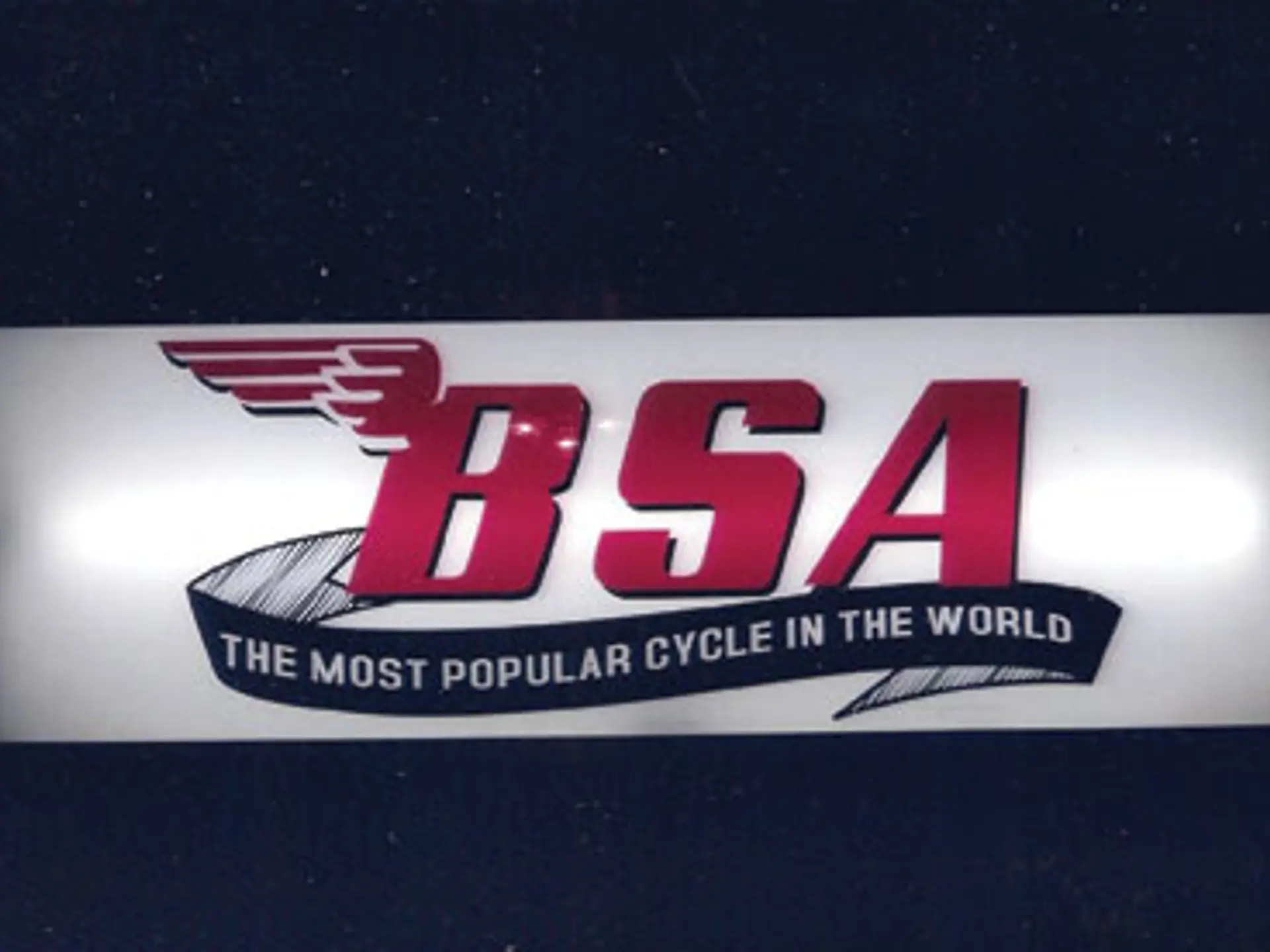 BSA Light Up Sign | Las Vegas Premier Motorcycle Auction | RM Sotheby's