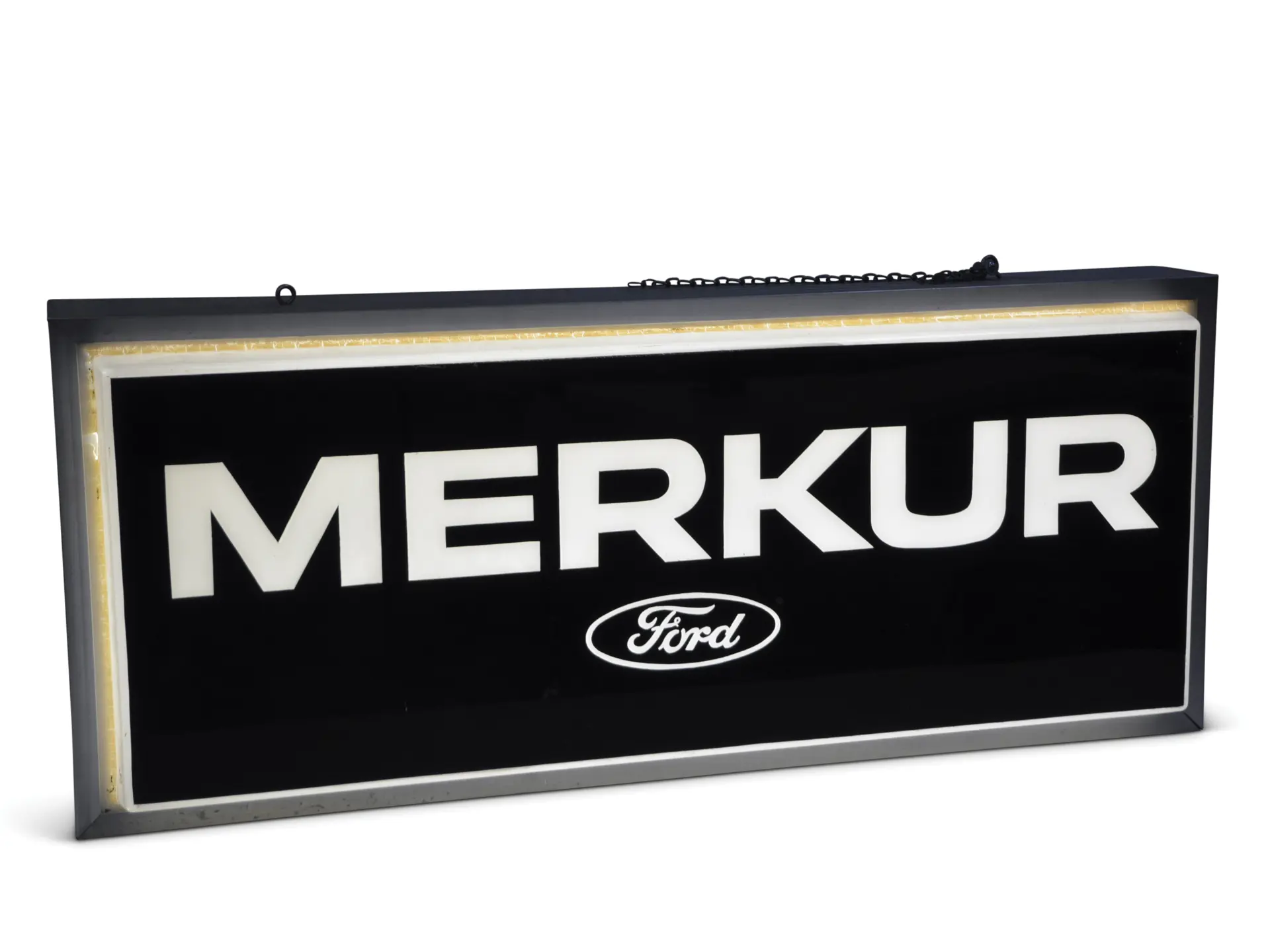 Ford Merkur Lighted Plastic Sign | Auburn Fall 2019 | RM Sotheby's