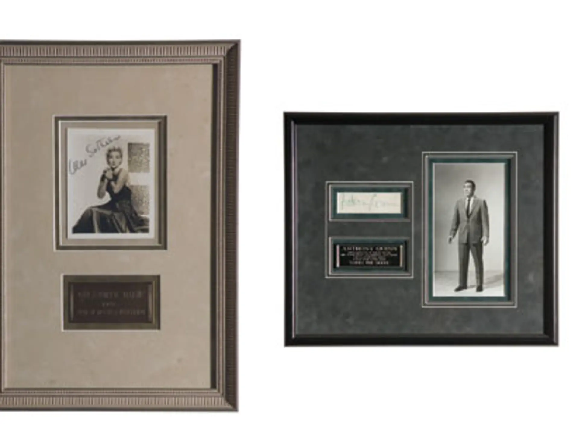 Celebrity Autograph Displays | The Astor Collection | RM Sotheby's