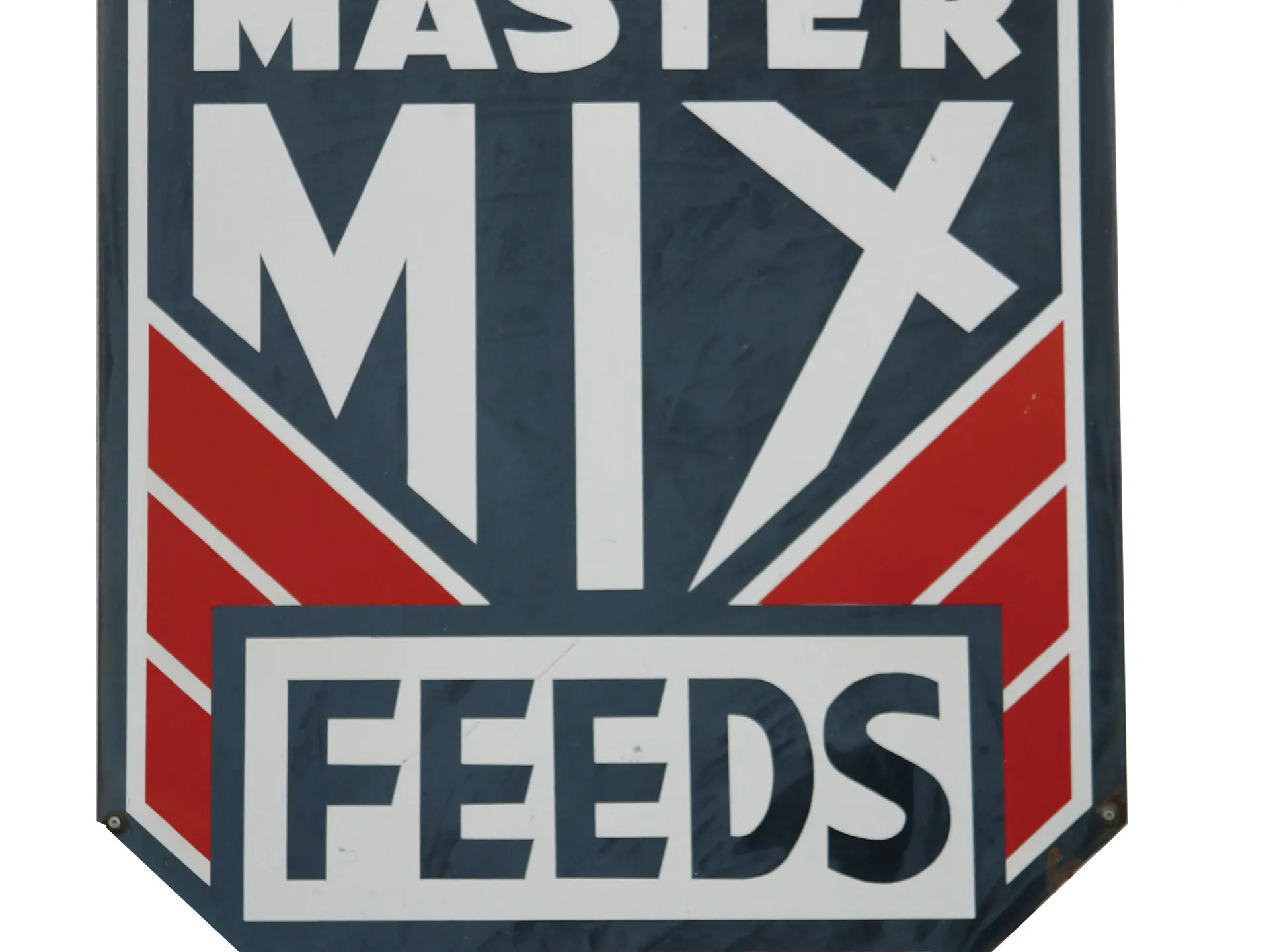 MASTER MIX FEEDS SIGN | Private Collection of Tom & Marlene Stackhouse ...