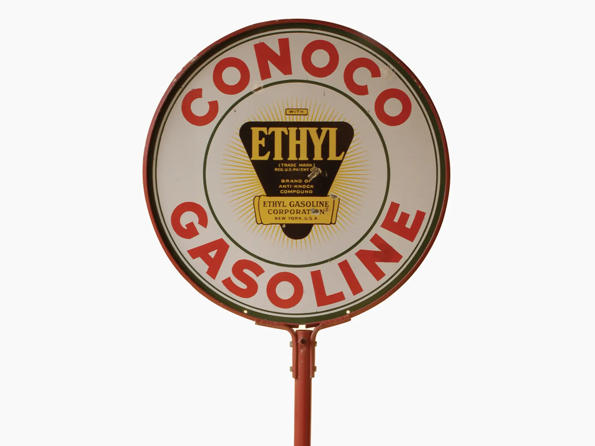 CONOCO GASOLINE LOLLIPOP SIGN | The Ponder Collection | RM Sotheby's