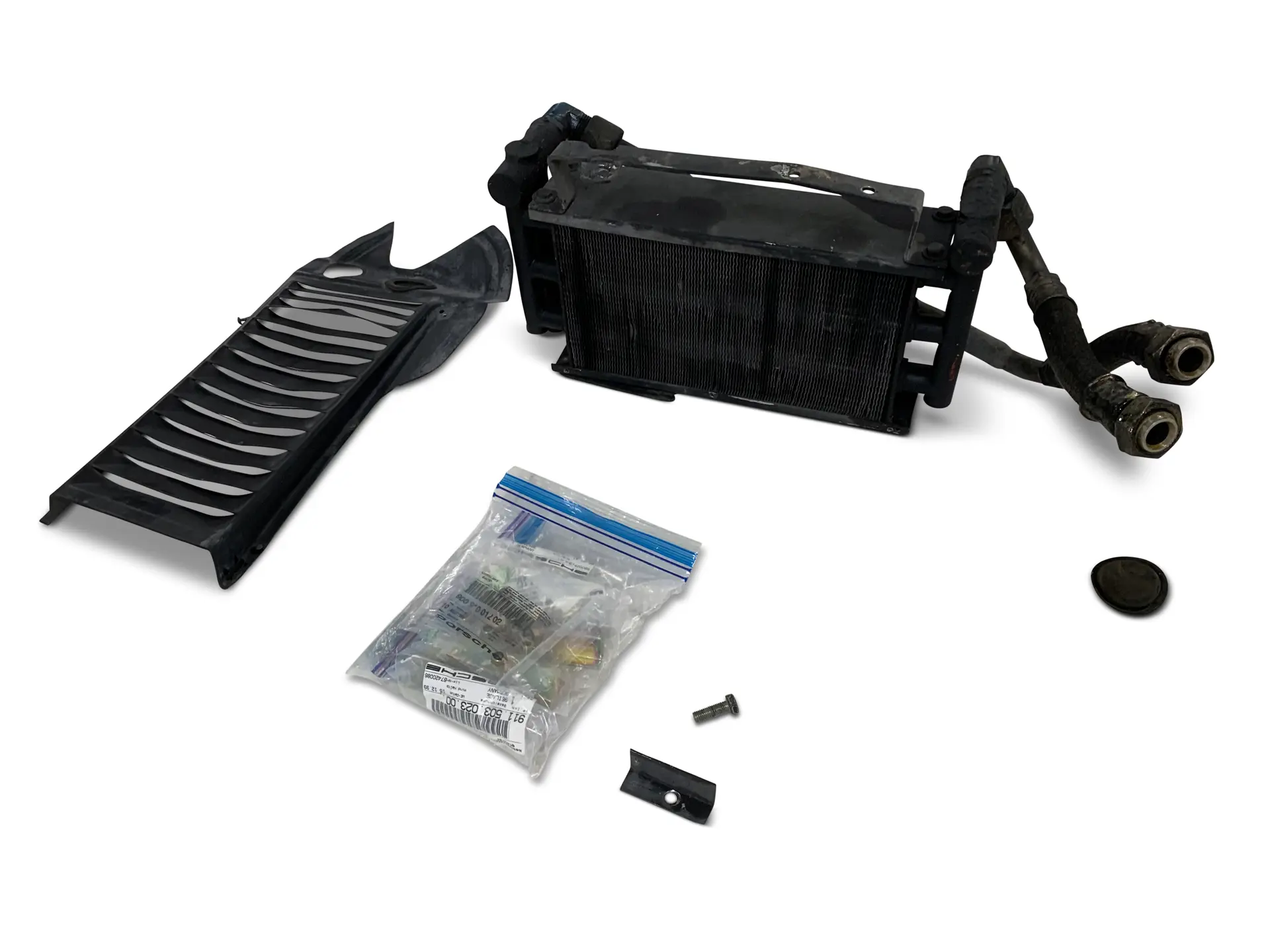 Porsche Oil Cooler with Hardware | The White Collection | Online | RM ...