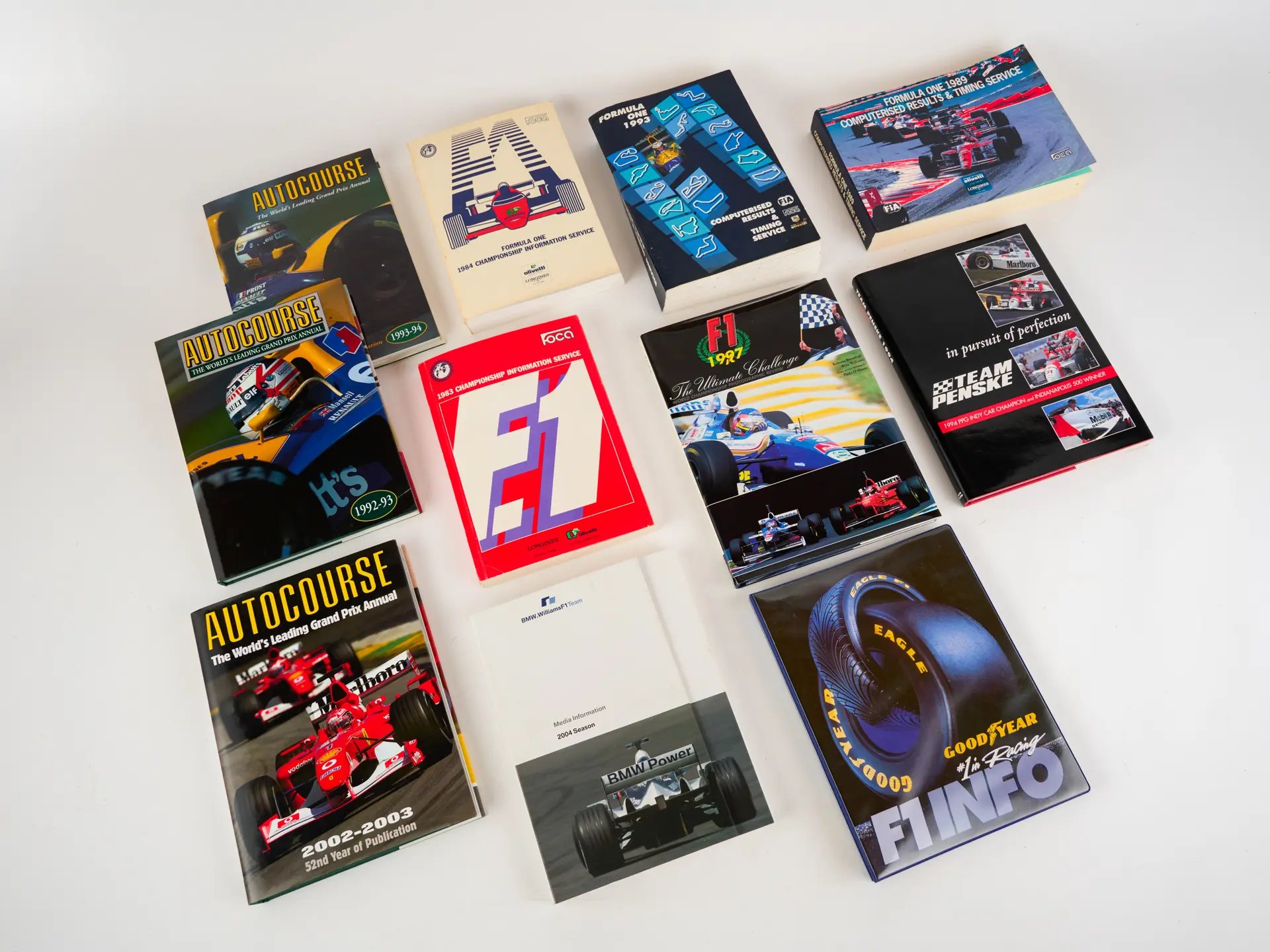 11 Formula 1 Yearbooks | The February Memorabilia Sale: Featuring The ...