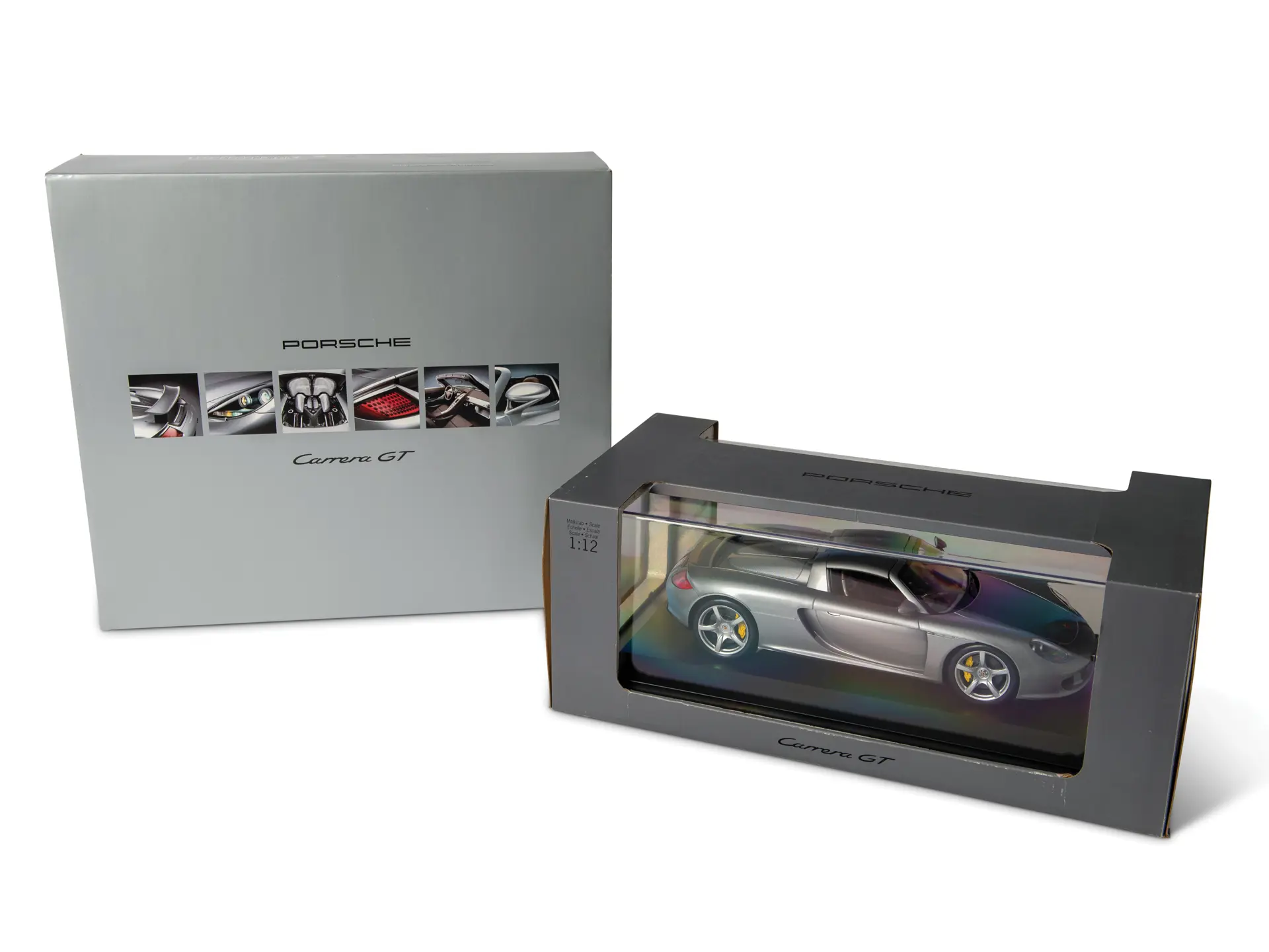 Pair of Porsche Carrera GT Models, 1:12 Scale | The Taj Ma Garaj ...