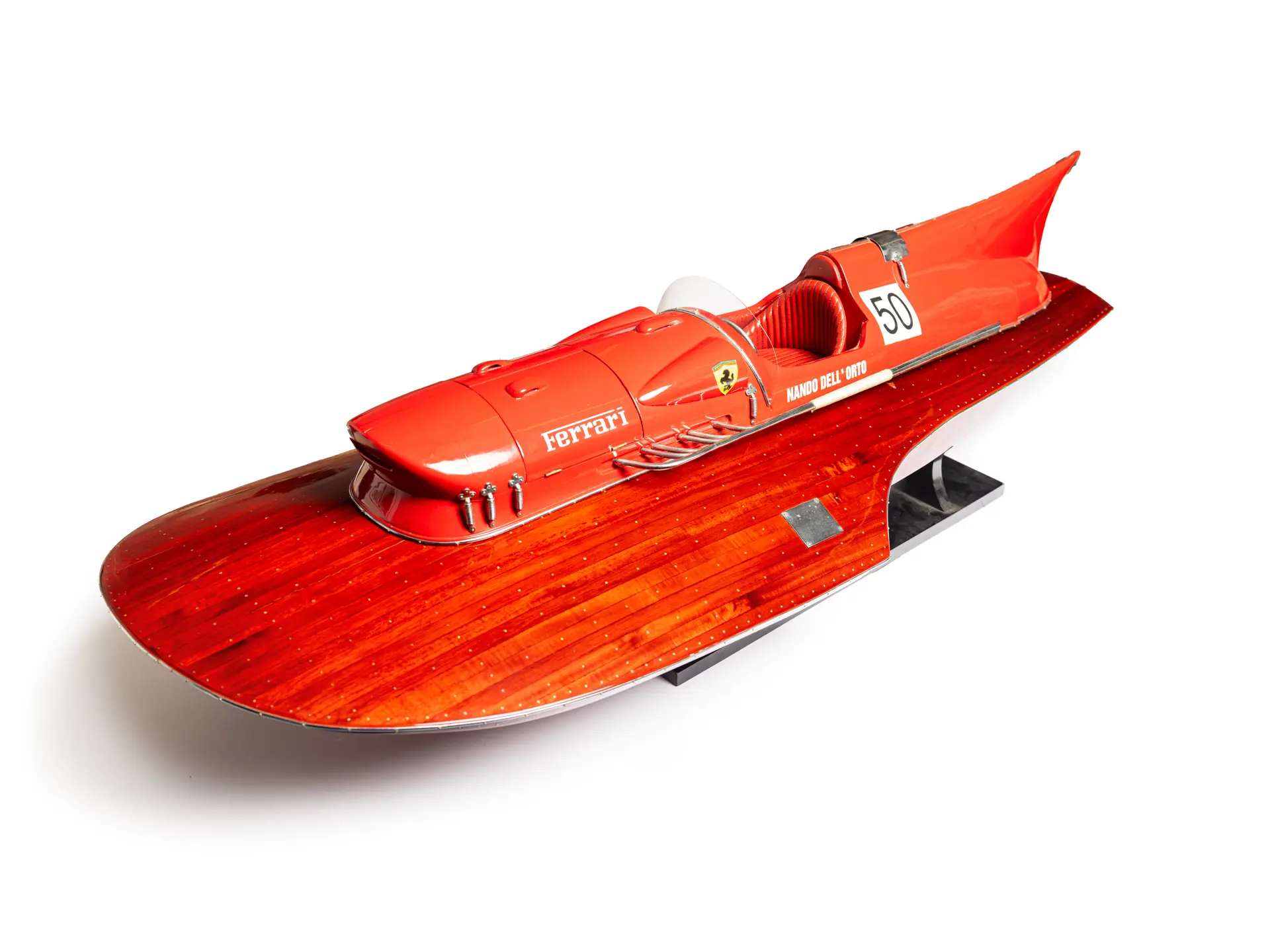 1953 Ferrari Arno XI Racing Hydroplane 1:5 Scale Scratch-Built Model ...