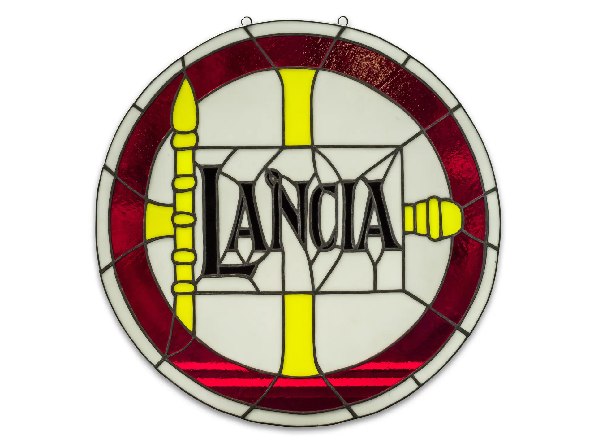 Lancia Stained Glass Sign | Gene Ponder Collection | RM Sotheby's