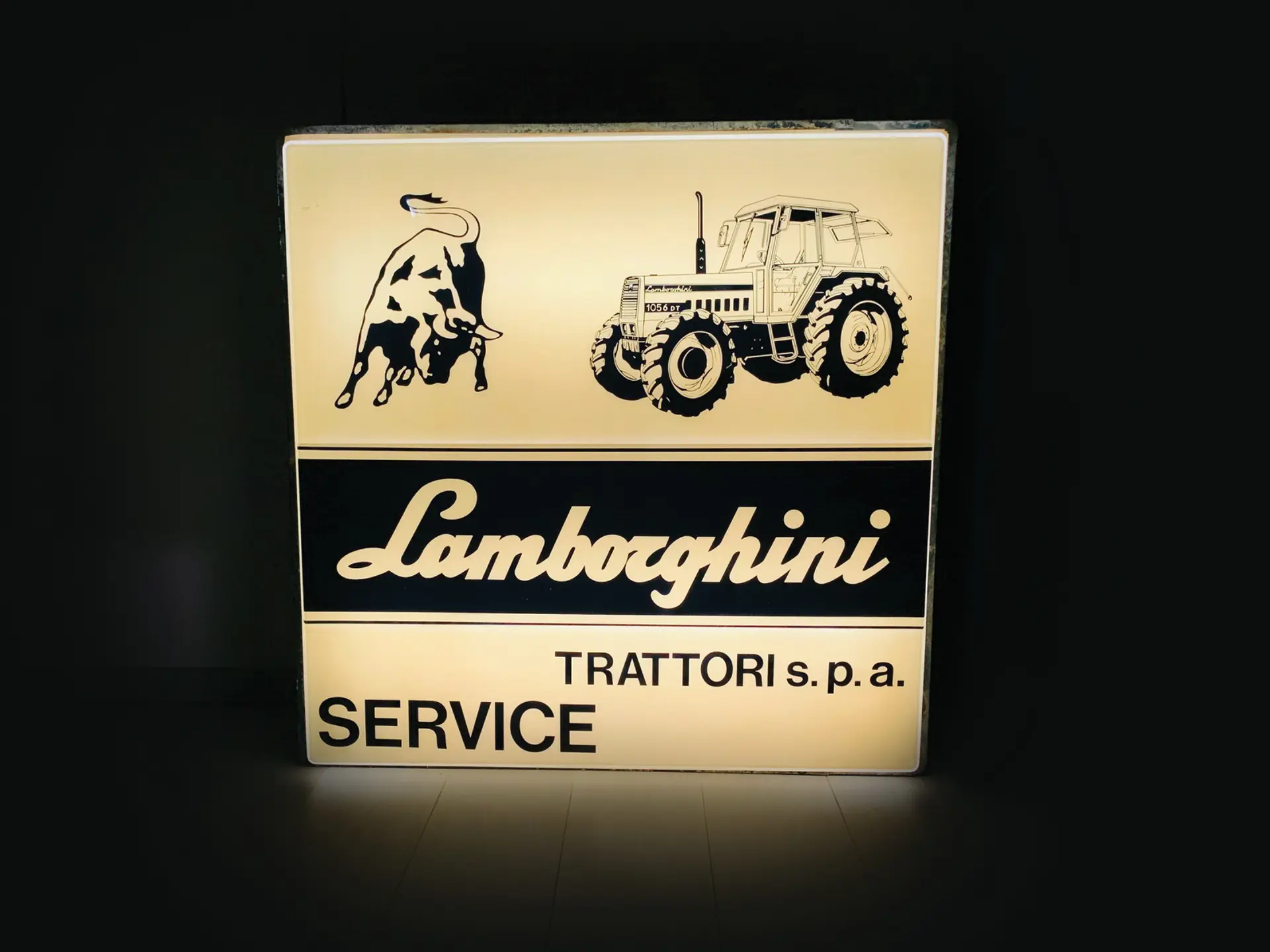 Lamborghini Illuminated Dealership Sign, ca. 1960s | The European Sale ...