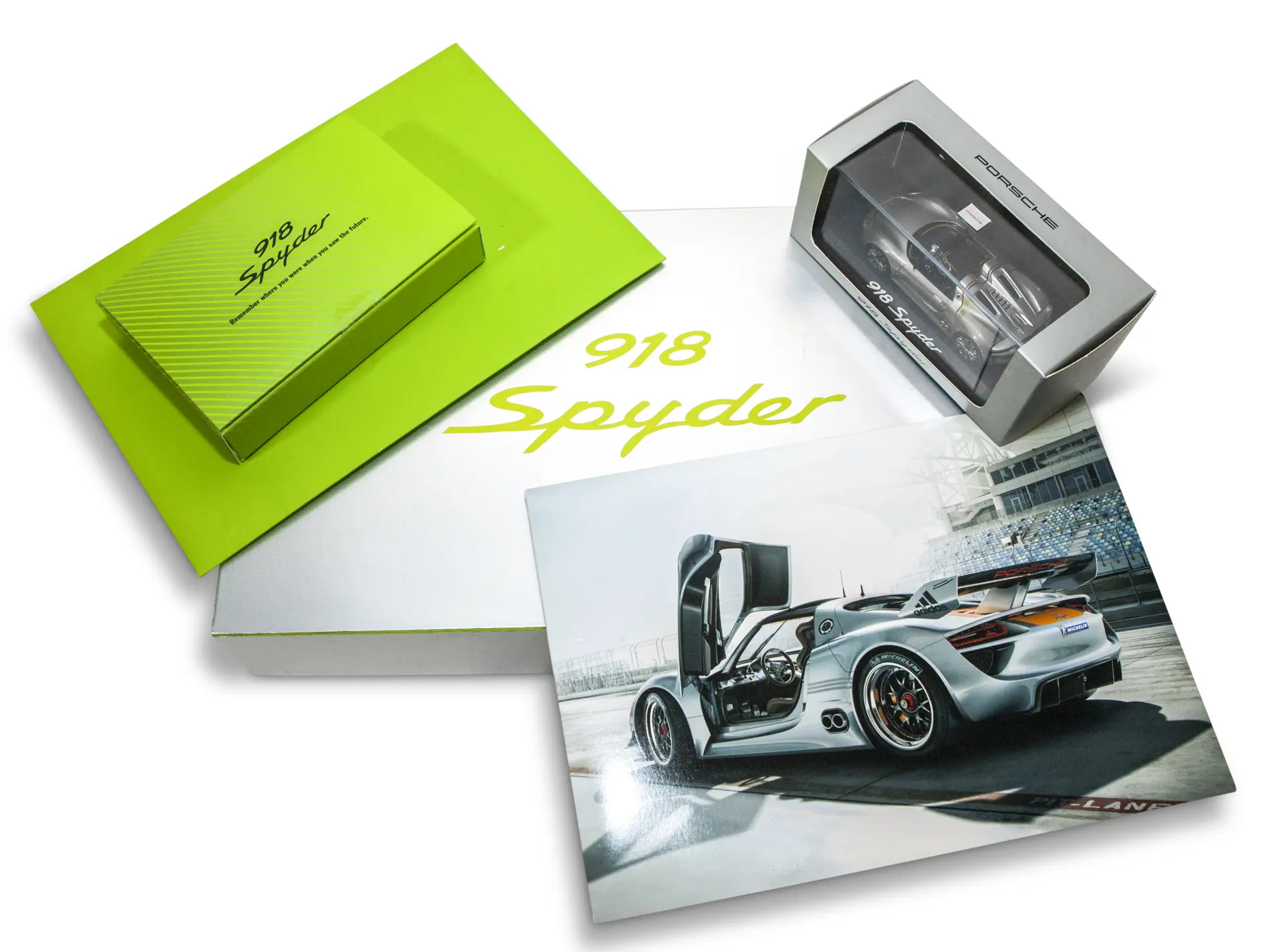 Porsche 918 Spyder Promotional Kit and 1:43 Model, 2011 | A Lifetime of ...