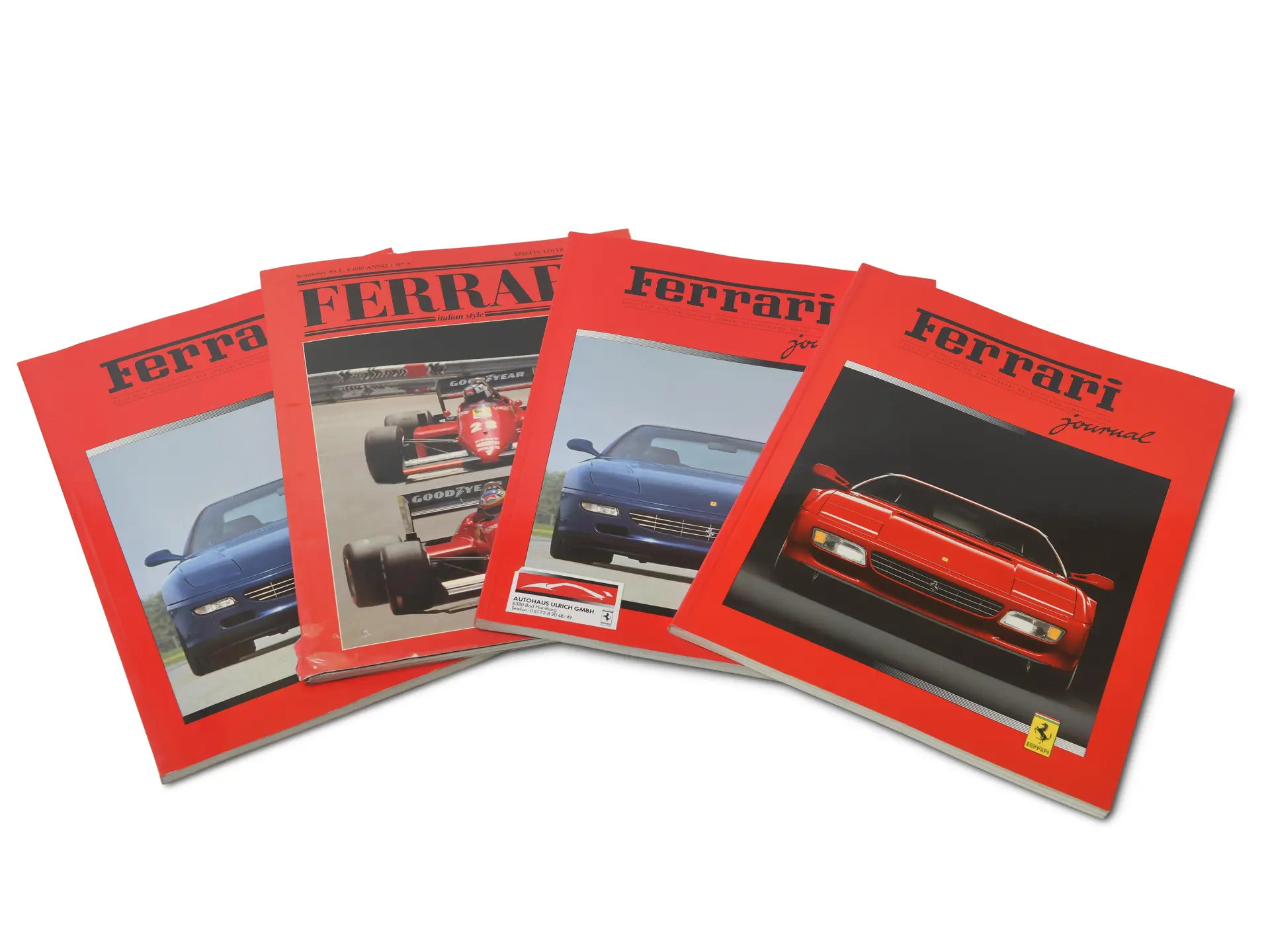 Four Ferrari Journal Magazines | The Garagista Collection | RM Sotheby's
