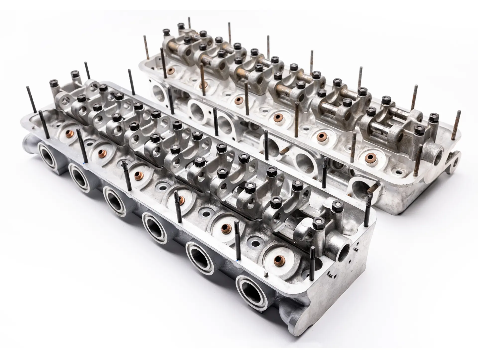 Pair of NOS Ferrari 330 Cylinder Heads | The Garagista Collection | RM ...