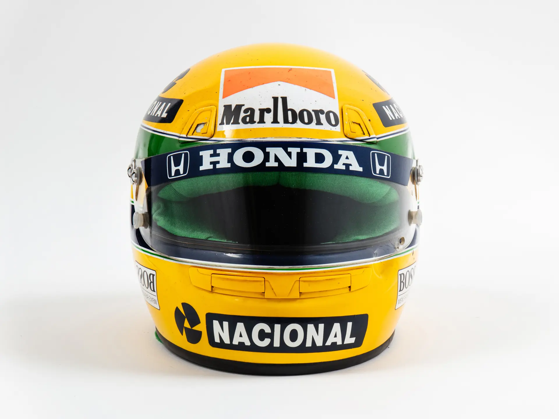Ayrton Senna McLaren Rheos Helmet, 1991 | Sealed Drop - July 2025 | RM ...