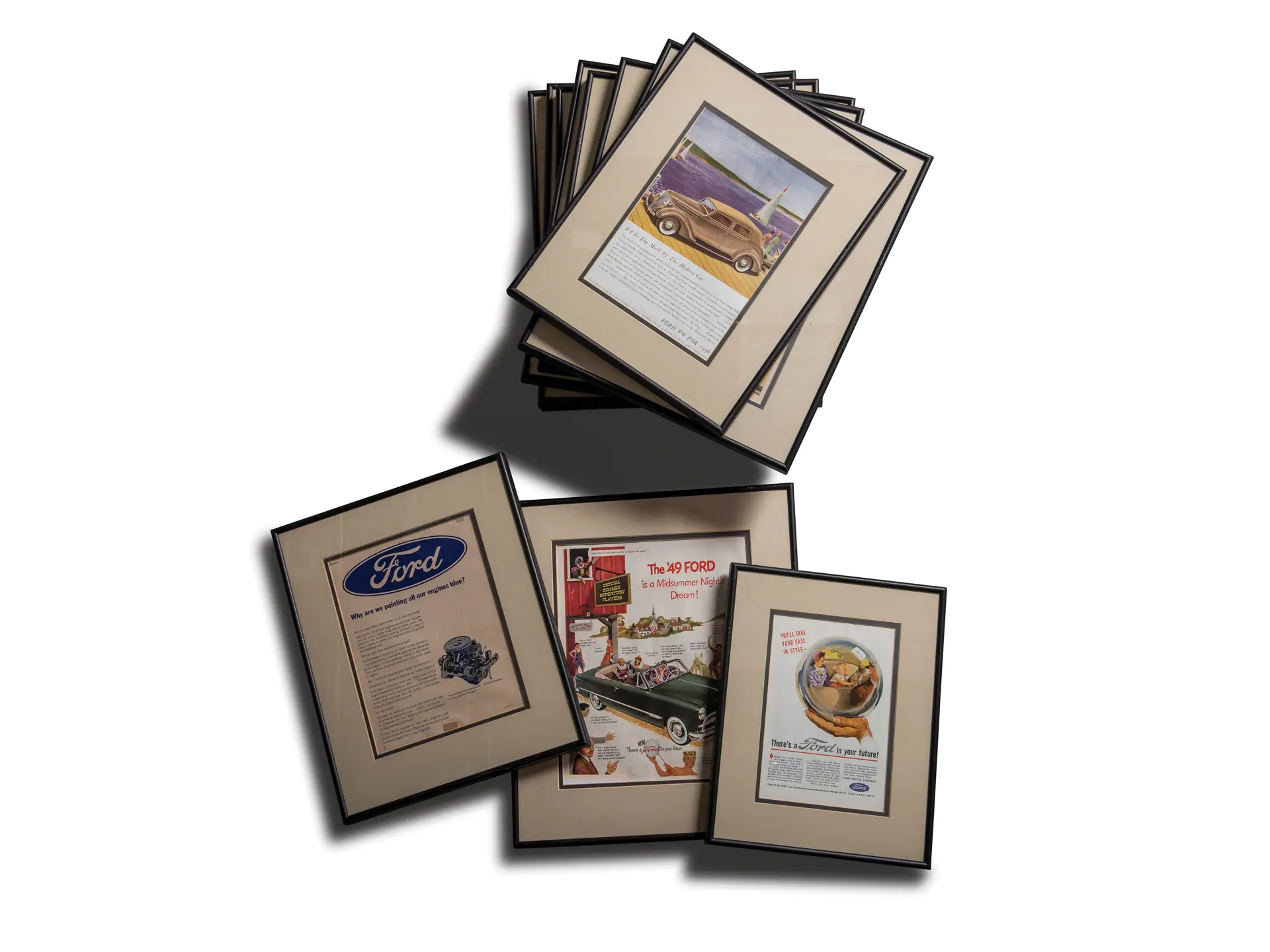 Ford Color Advertisements, Framed | The Dingman Collection | RM Sotheby's
