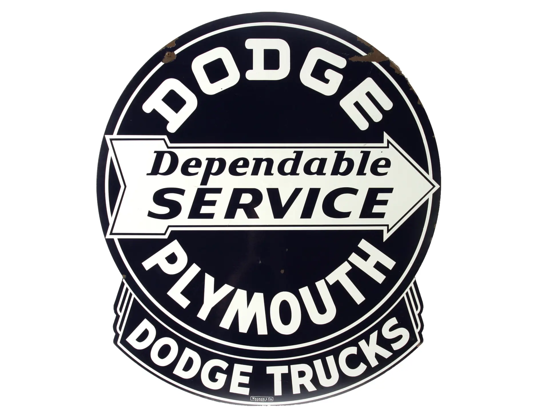 Dodge Plymouth Dependable Service | The Dingman Ford Collection | RM ...
