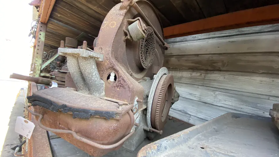 Porsche 356 B 1600 Engine | The Junkyard: The Rudi Klein Collection ...