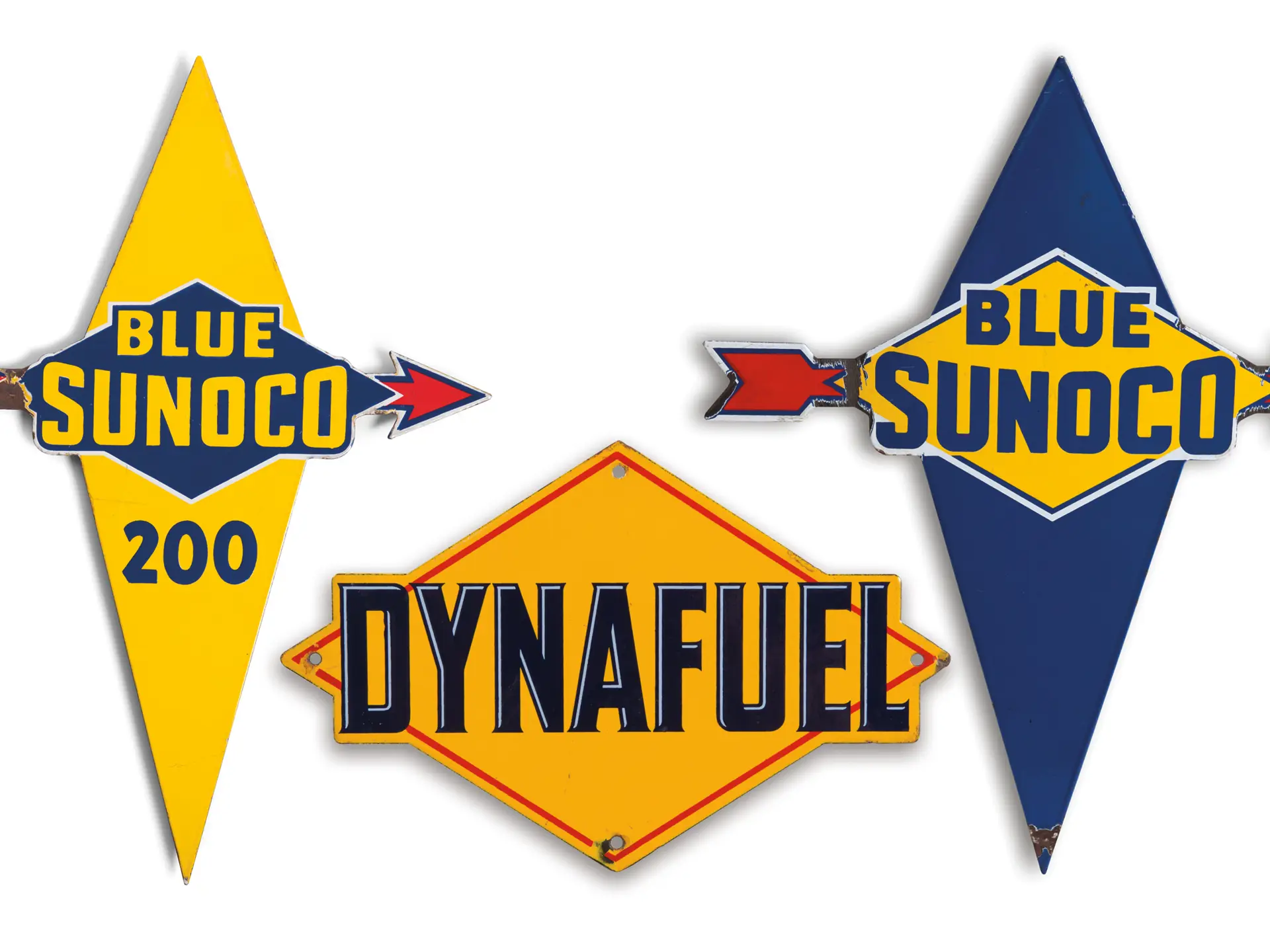 Three Sunoco Signs | The Dingman Collection 2012 | RM Sotheby's