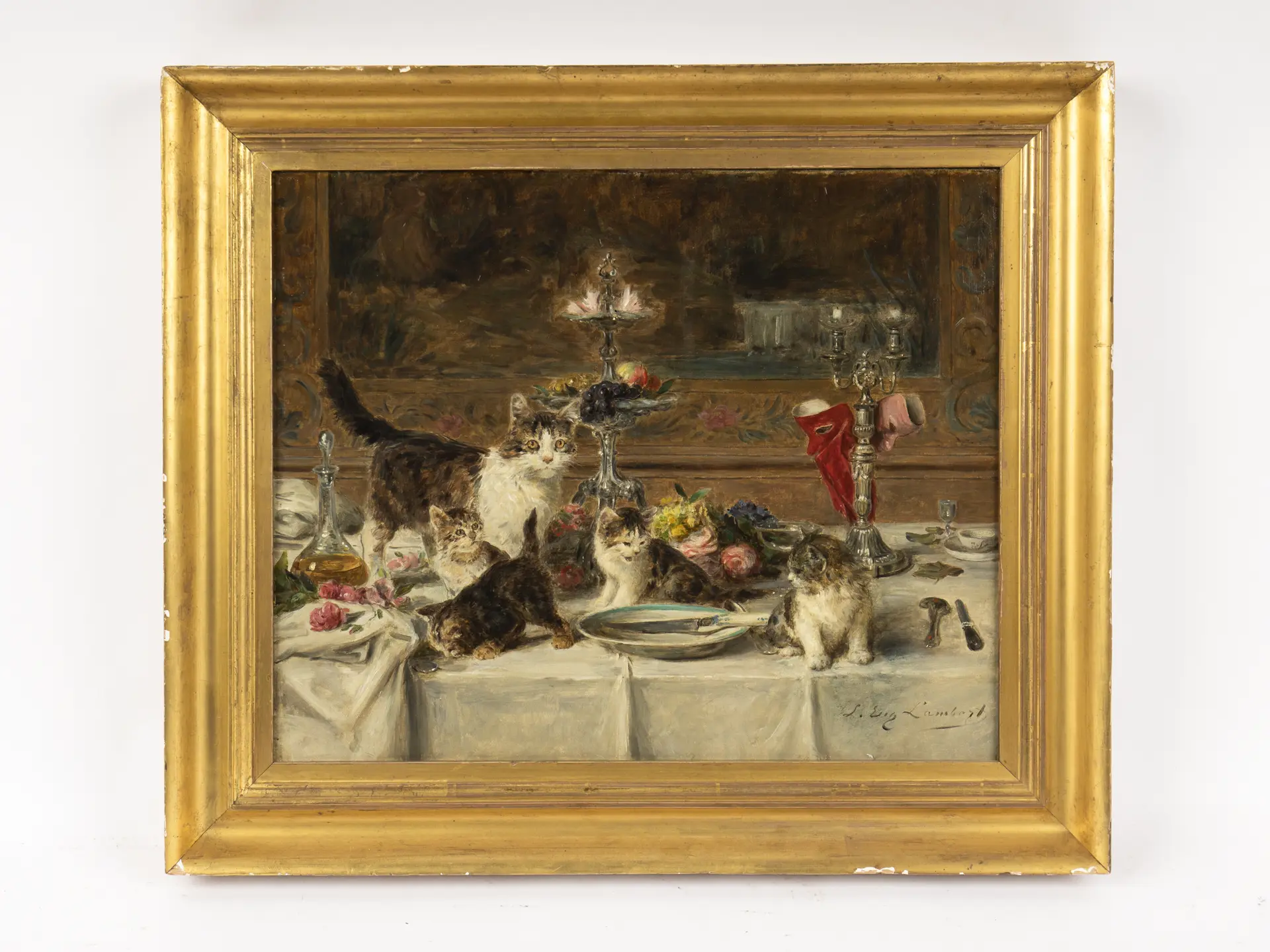 After Dinner Guest by Louis Eugene Lambert | Handle with Fun | RM Sotheby's