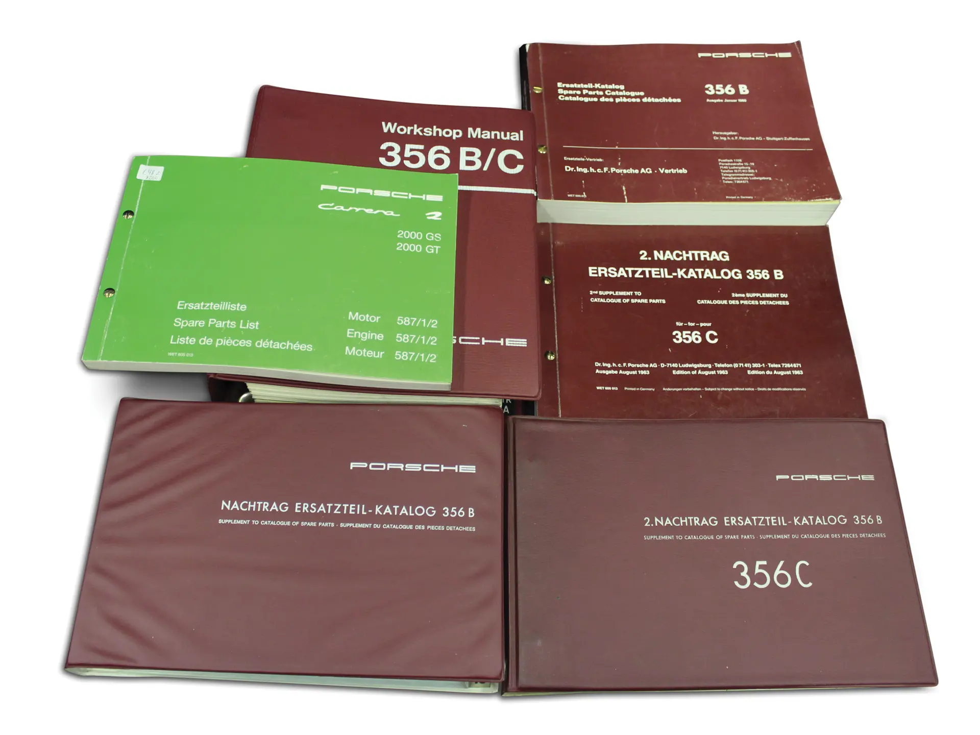 Porsche 356 B/C Workshop Manual and Spare Parts Catalogues | The ...