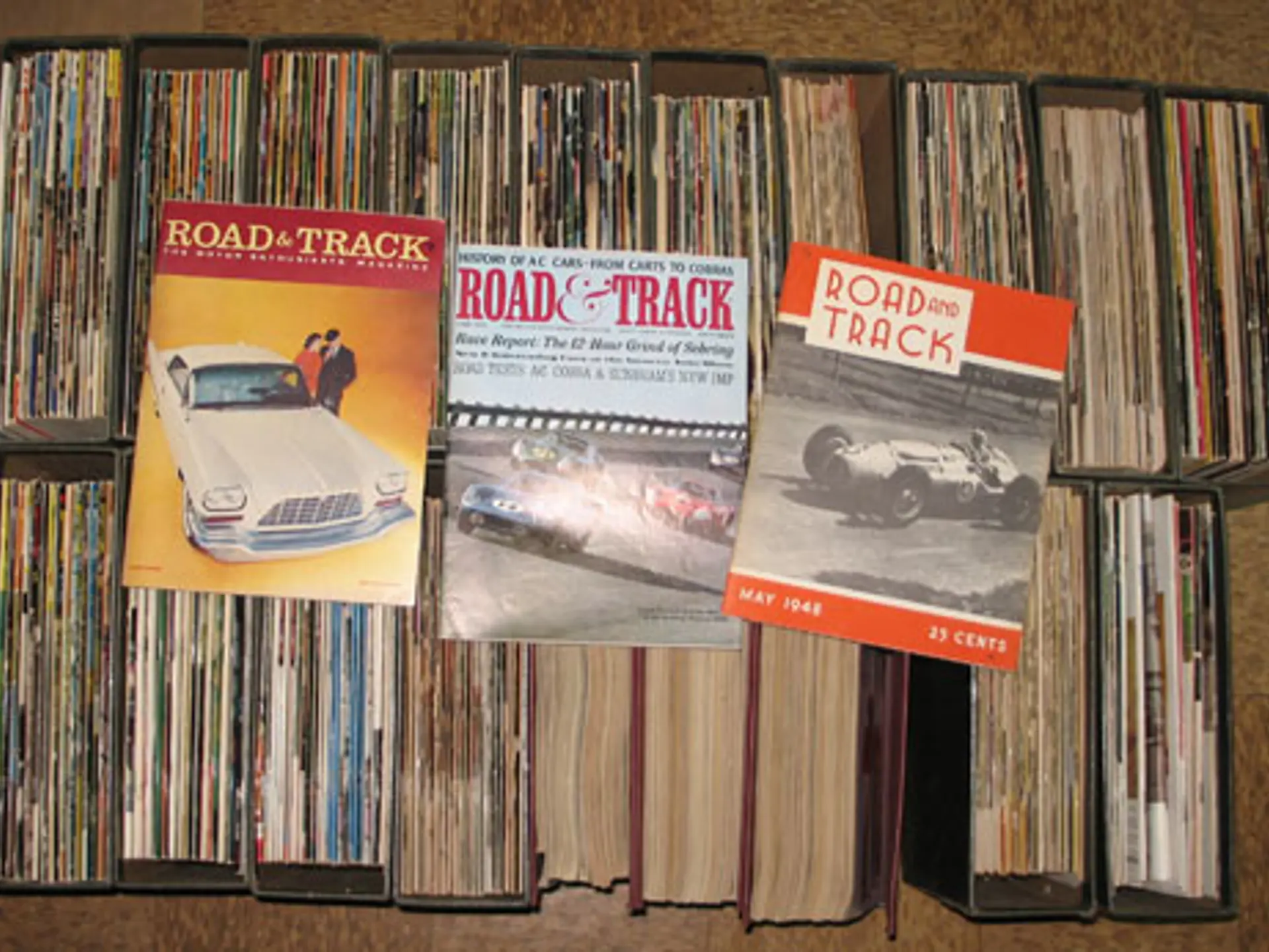 Road & Track Magazines - 1948-1979, mostly complete | The Pate ...