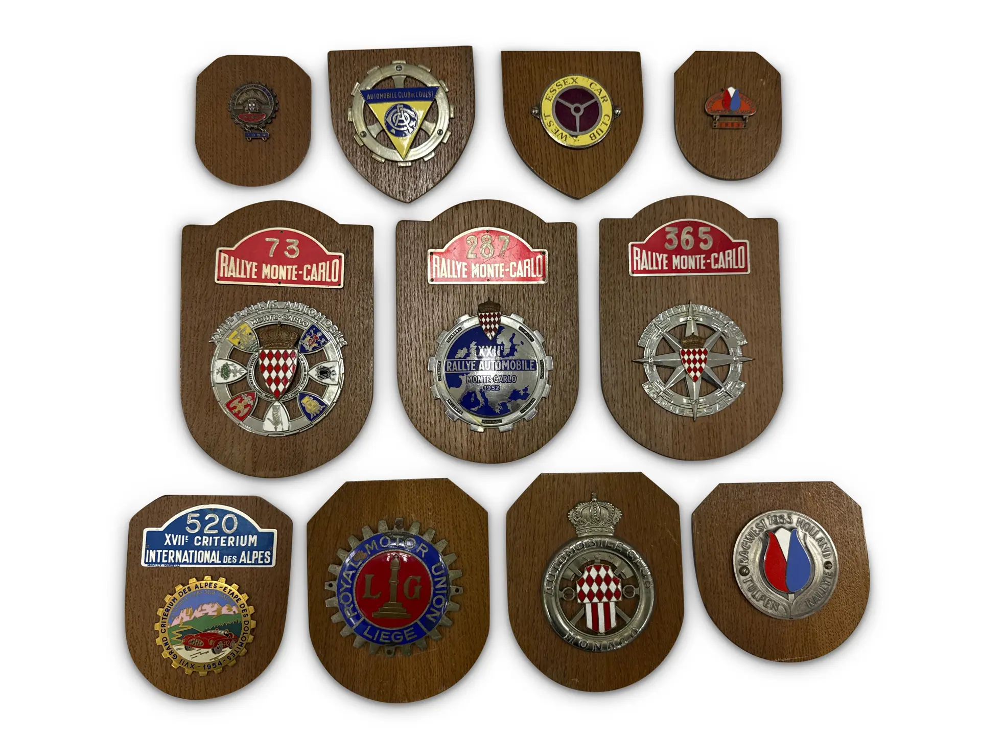 Eleven Automobile Club and Rally Badges | Unwrapped | The Connoisseur’s ...