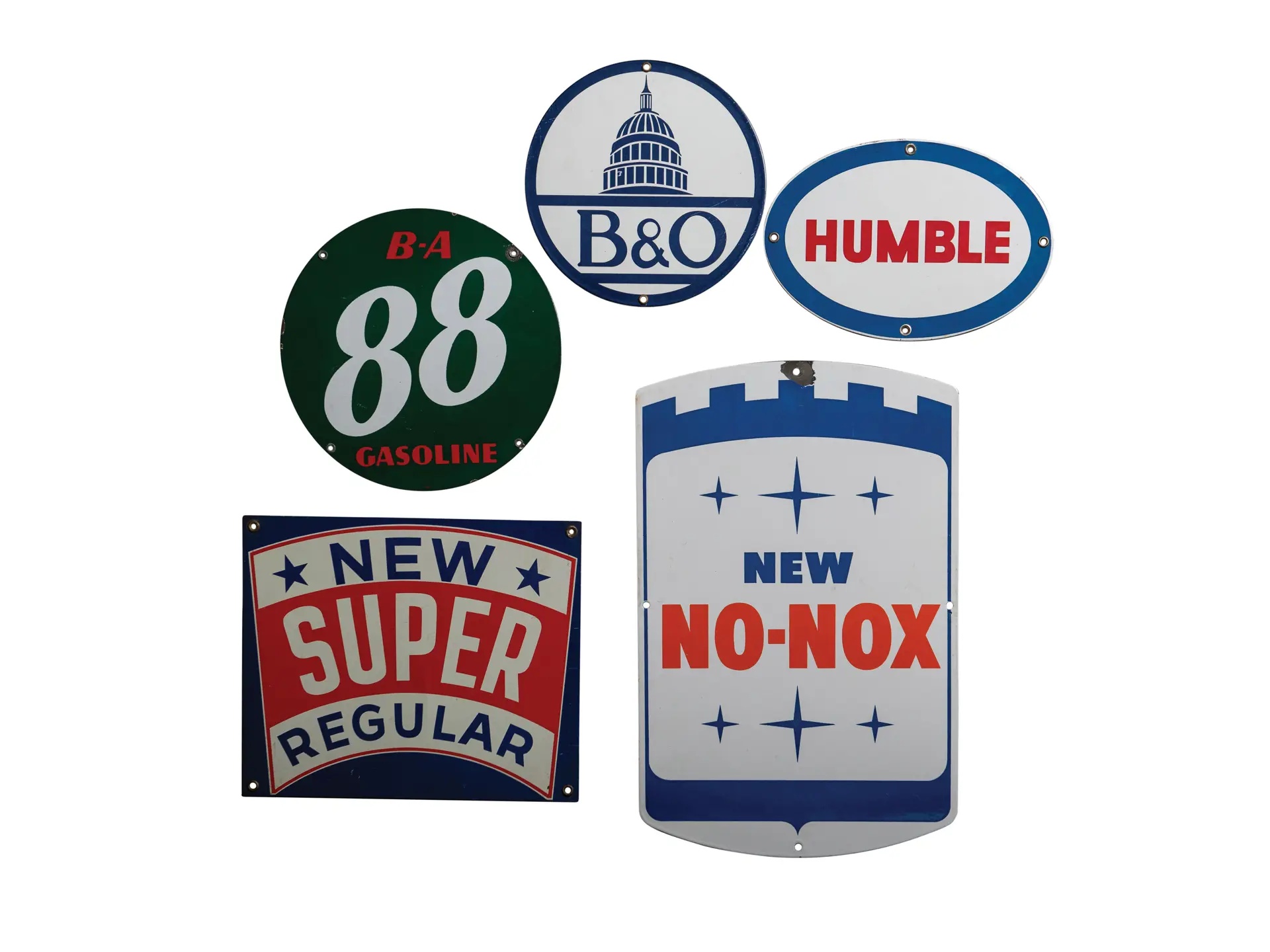 Assorted Gasoline Signs | The Dingman Collection | RM Sotheby's