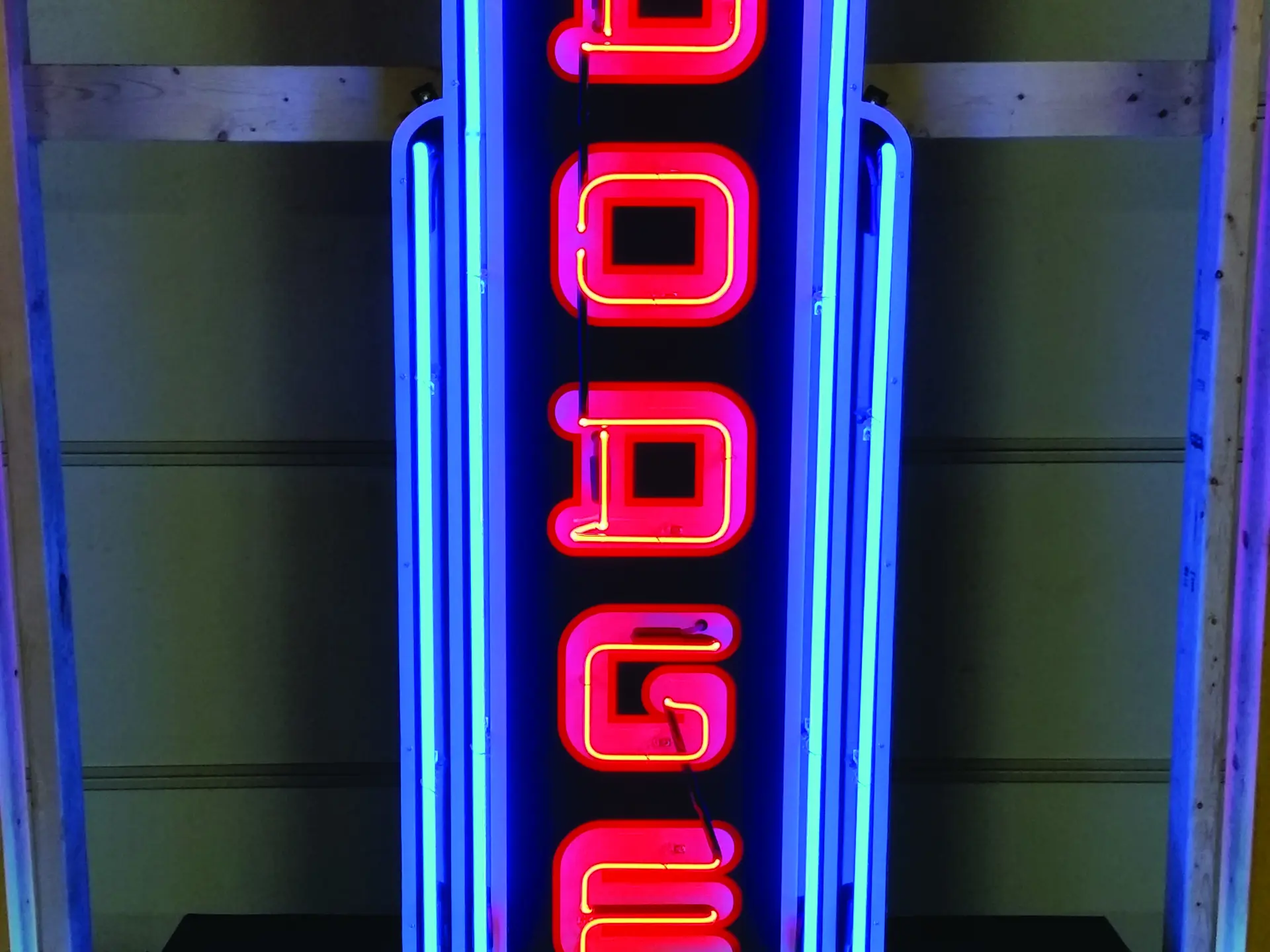 Dodge Plymouth neon sign | Auburn Fall 2017 | RM Sotheby's