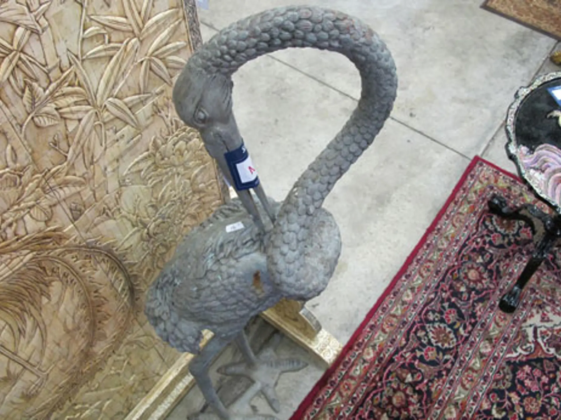 Metal Stork Sculpture | Auburn Fall 2012 | RM Sotheby's