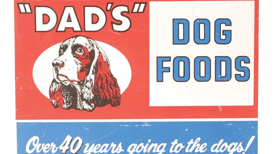 Assorted Pet Food Signs | The Dingman Ford Collection | RM Sotheby's