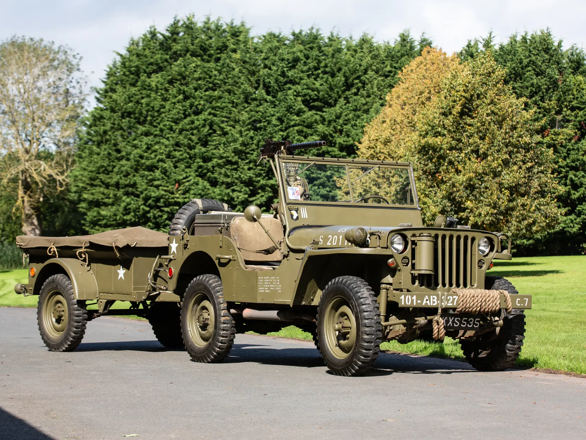 1942 Ford GPW with Trailer | London 2024 | RM Sotheby's