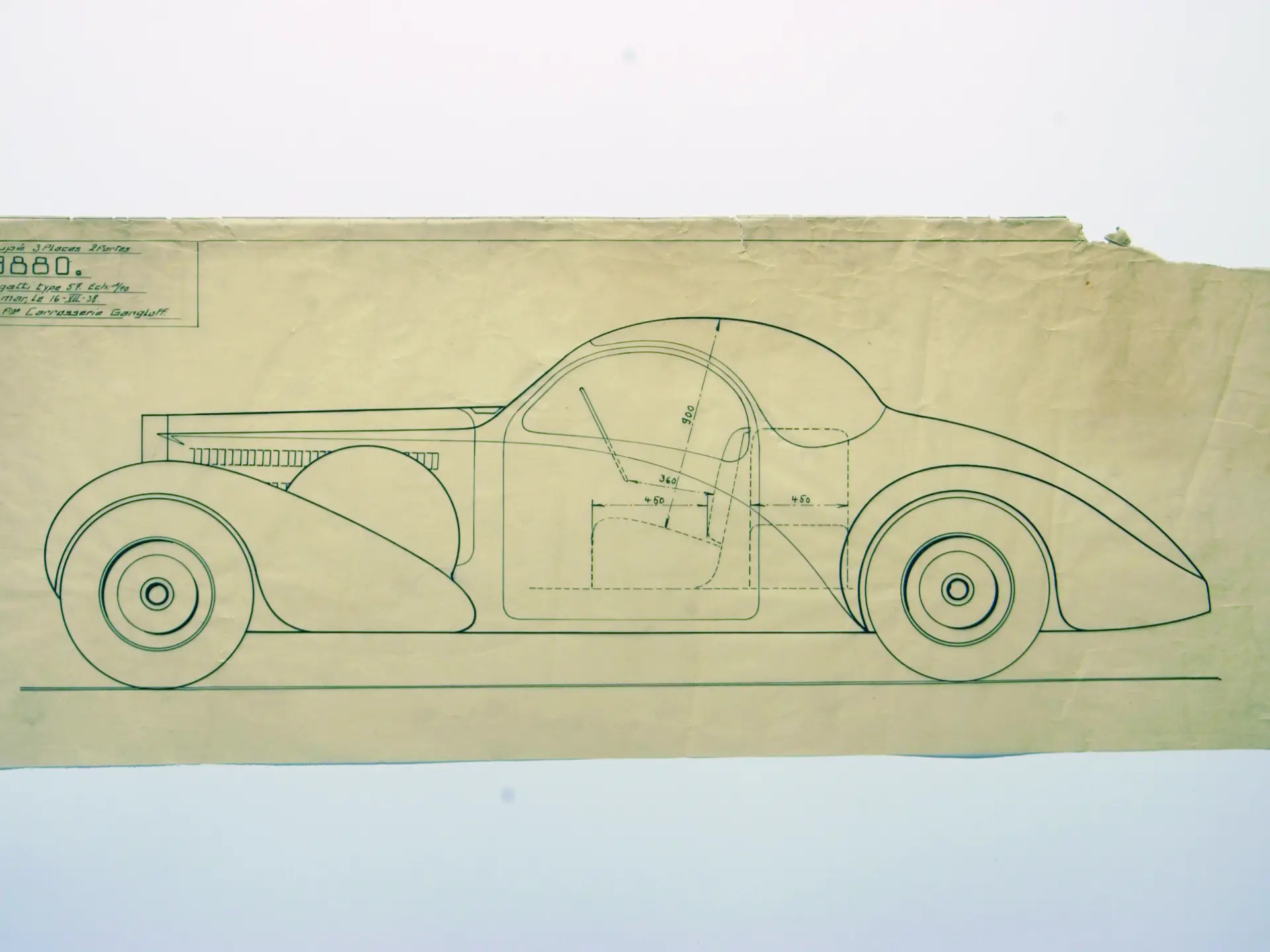 Bugatti Drawings | Sports & Classics of Monterey 2009 | RM Sotheby's