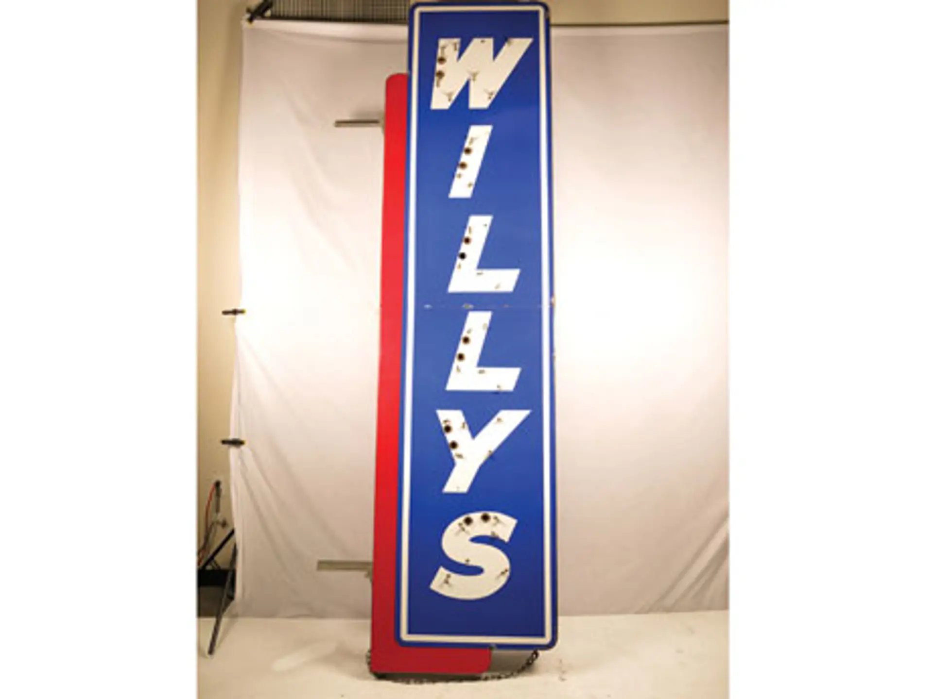 Willys vertical neon (16"X123"X43") | Auburn Fall 2013 | RM Sotheby's
