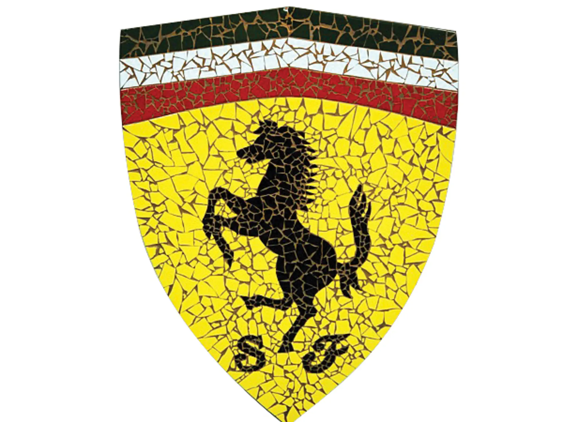 Ferrari Shield – Ceramic Mosaic | Sporting Classics of Monaco 2010 | RM ...
