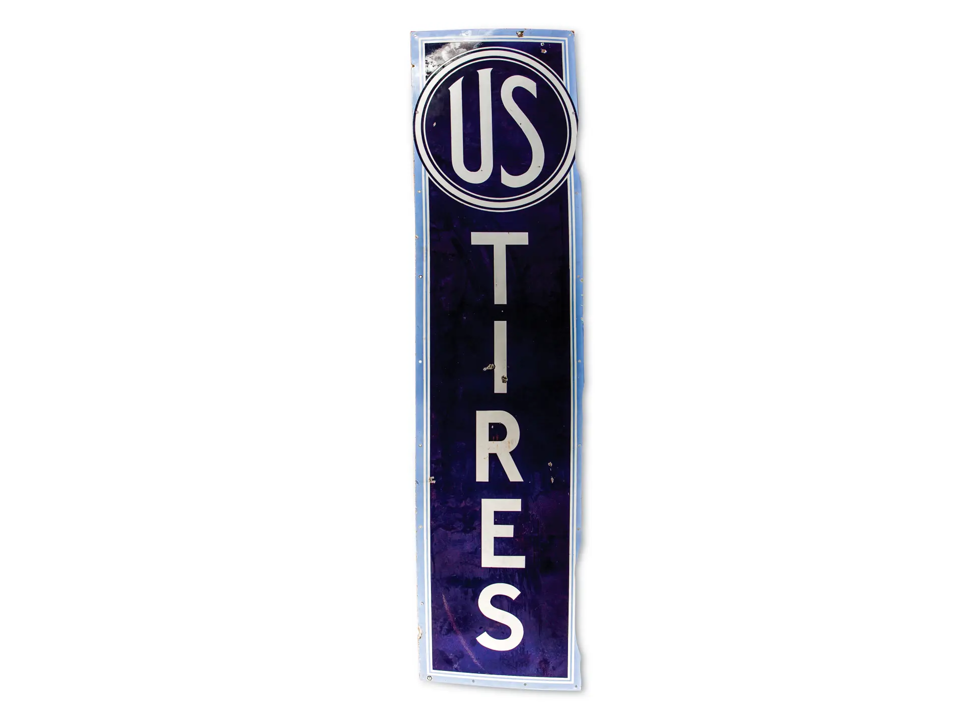 US Tires Vertical Sign | Auburn Spring 2019 | RM Sotheby's