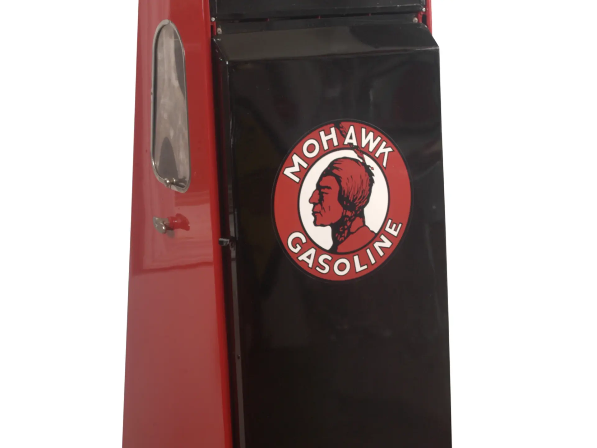 MOHAWK GASOLINE OIL CAN DISPLAY CABINET | The Ponder Collection | RM ...
