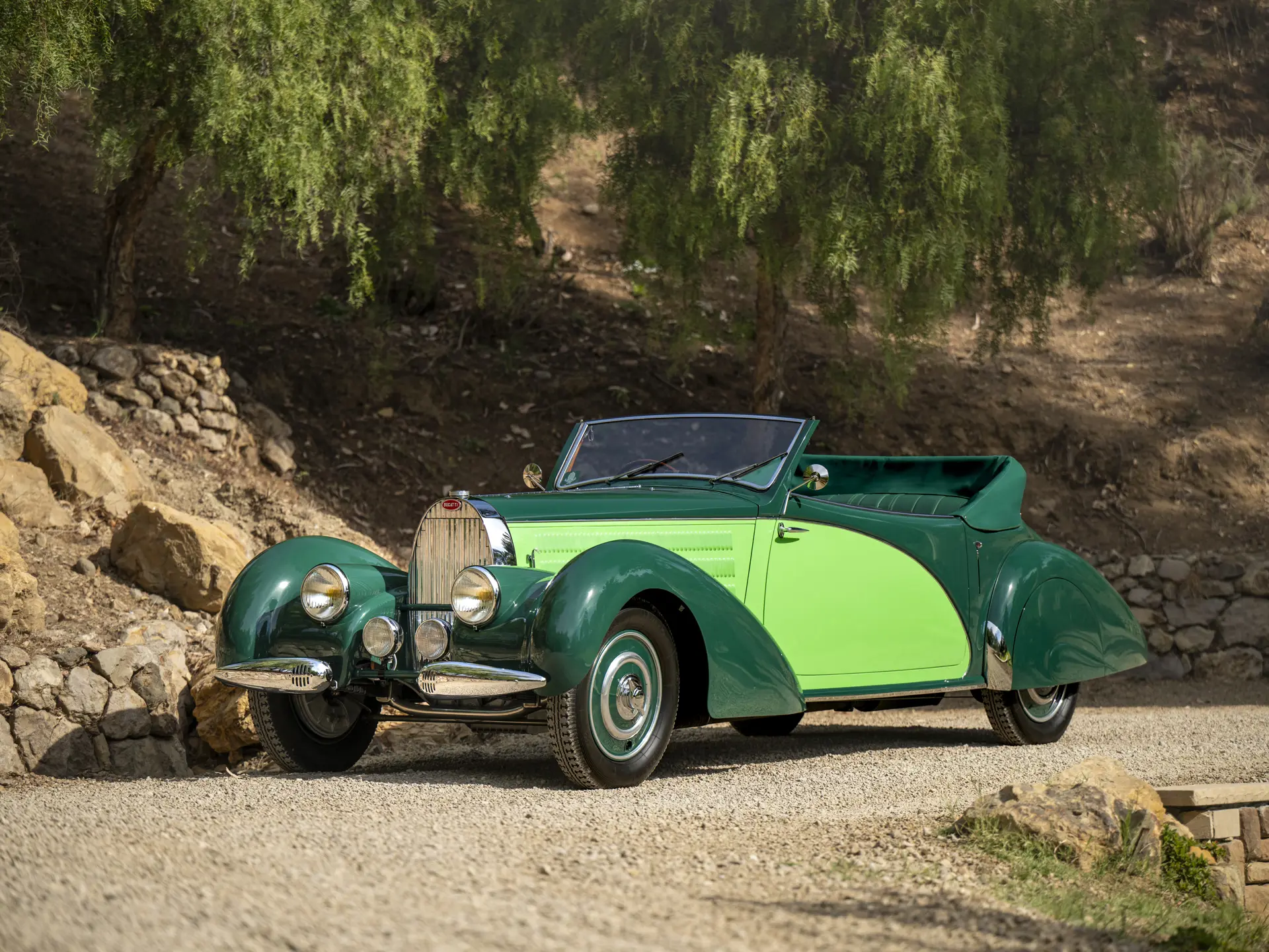 1938 Bugatti Type 57 Cabriolet by Letourneur et Marchand | Arizona 2025 ...