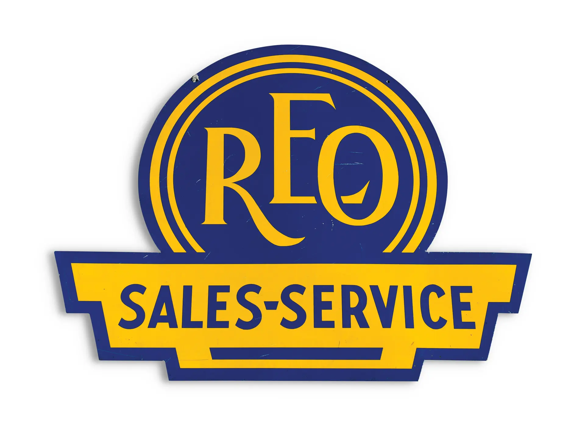 REO Sales-Service Sign | Hershey 2019 | RM Sotheby's