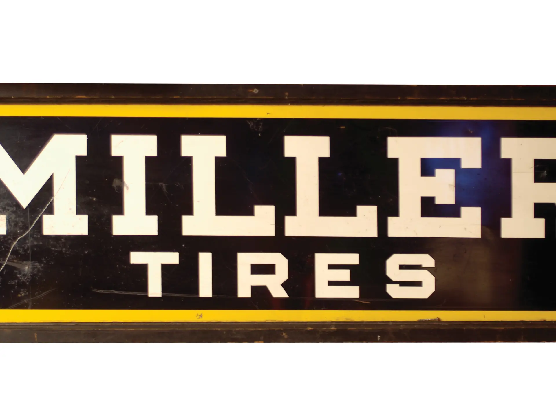Miller Tires Sign | Vintage Motor Cars of Hershey 2009 | RM Sotheby's