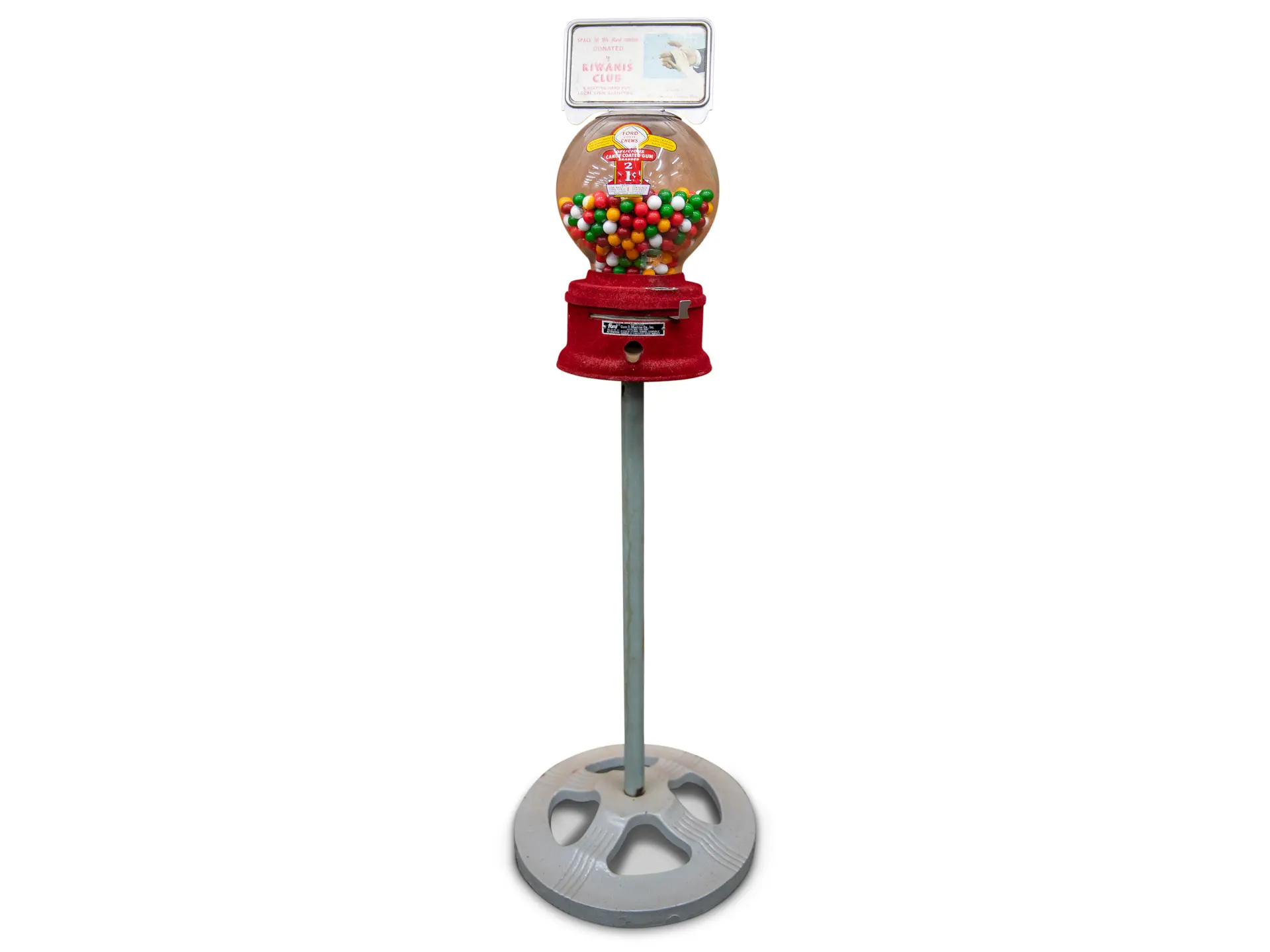 Ford Gumball Machine on Stand | Handle with Fun | RM Sotheby's