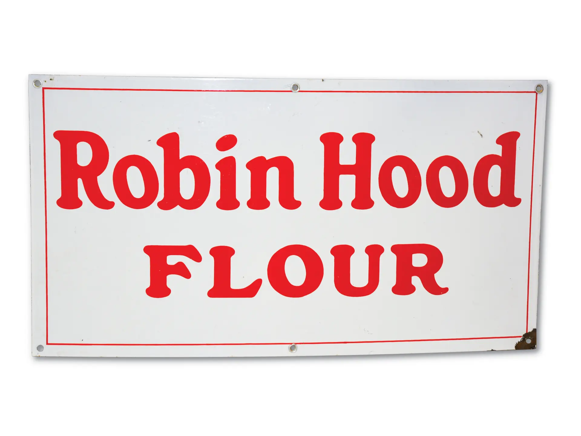 Robin Hood Flour Sign | Auburn Spring 2019 | RM Sotheby's