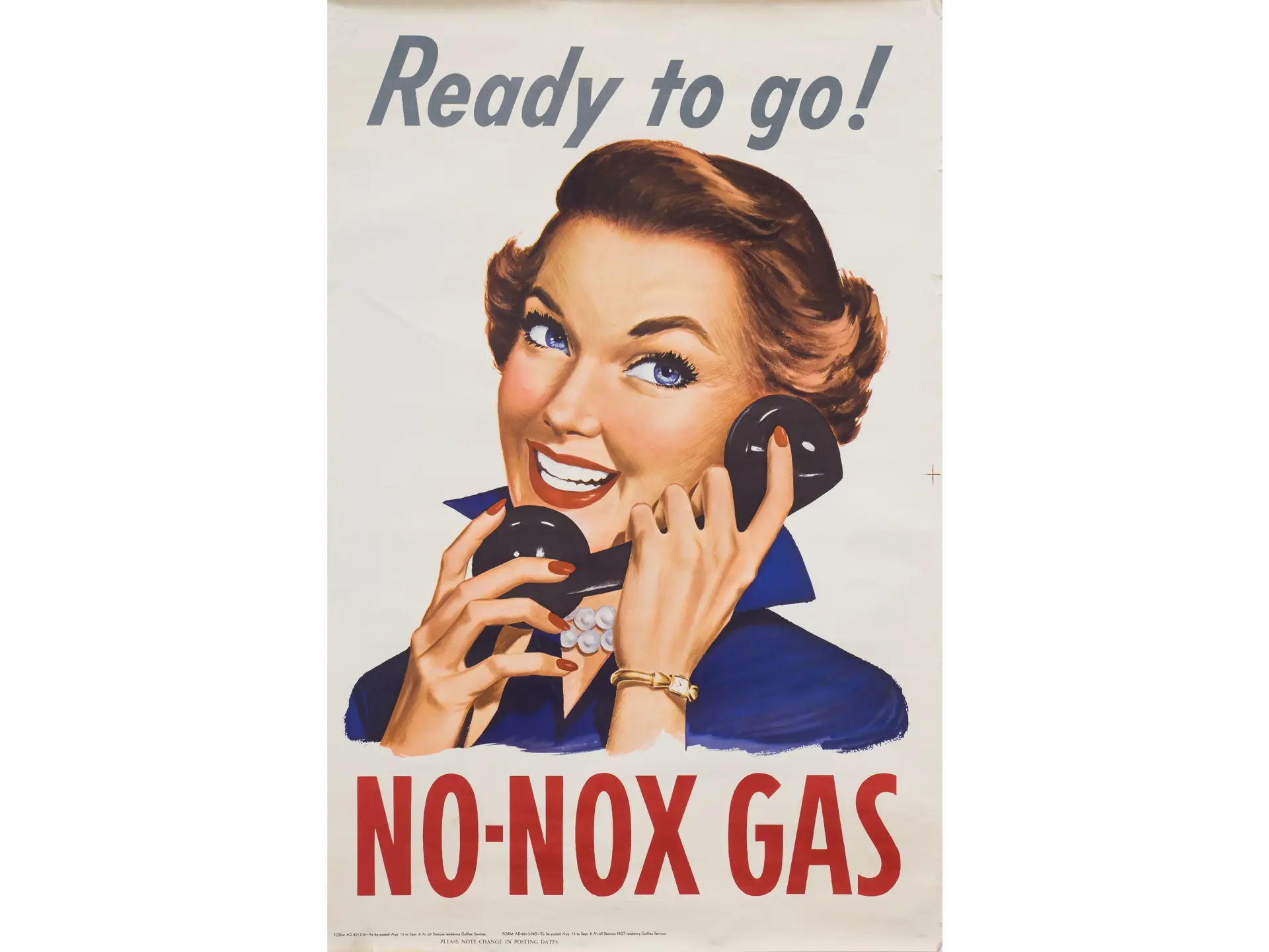 “NO NOX, READY TO GO” Service Station Advertising | California 2015 ...