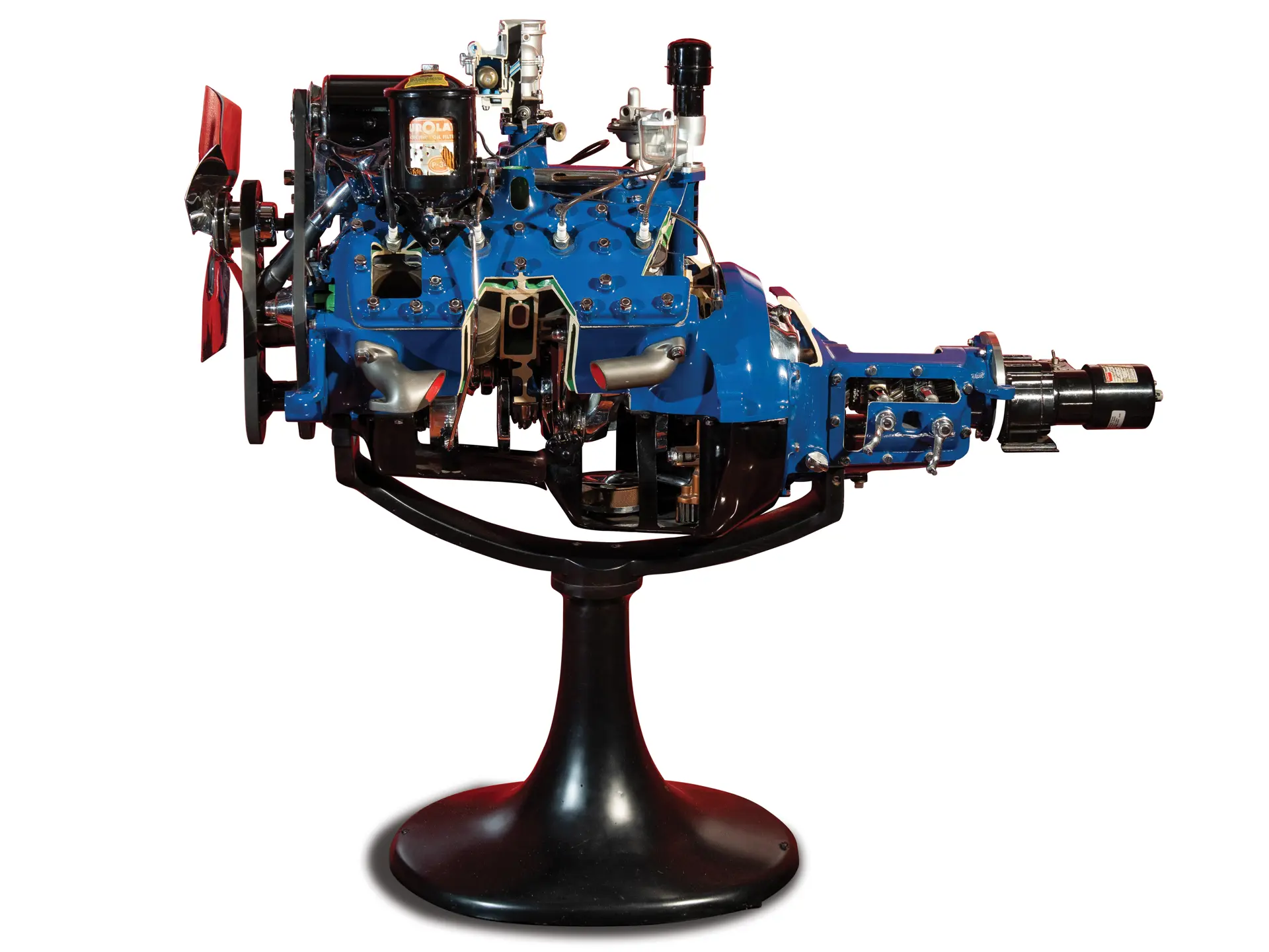 Ford 24-Stud Flathead V-8 Cutaway Display Engine, 1946-'48 | The ...