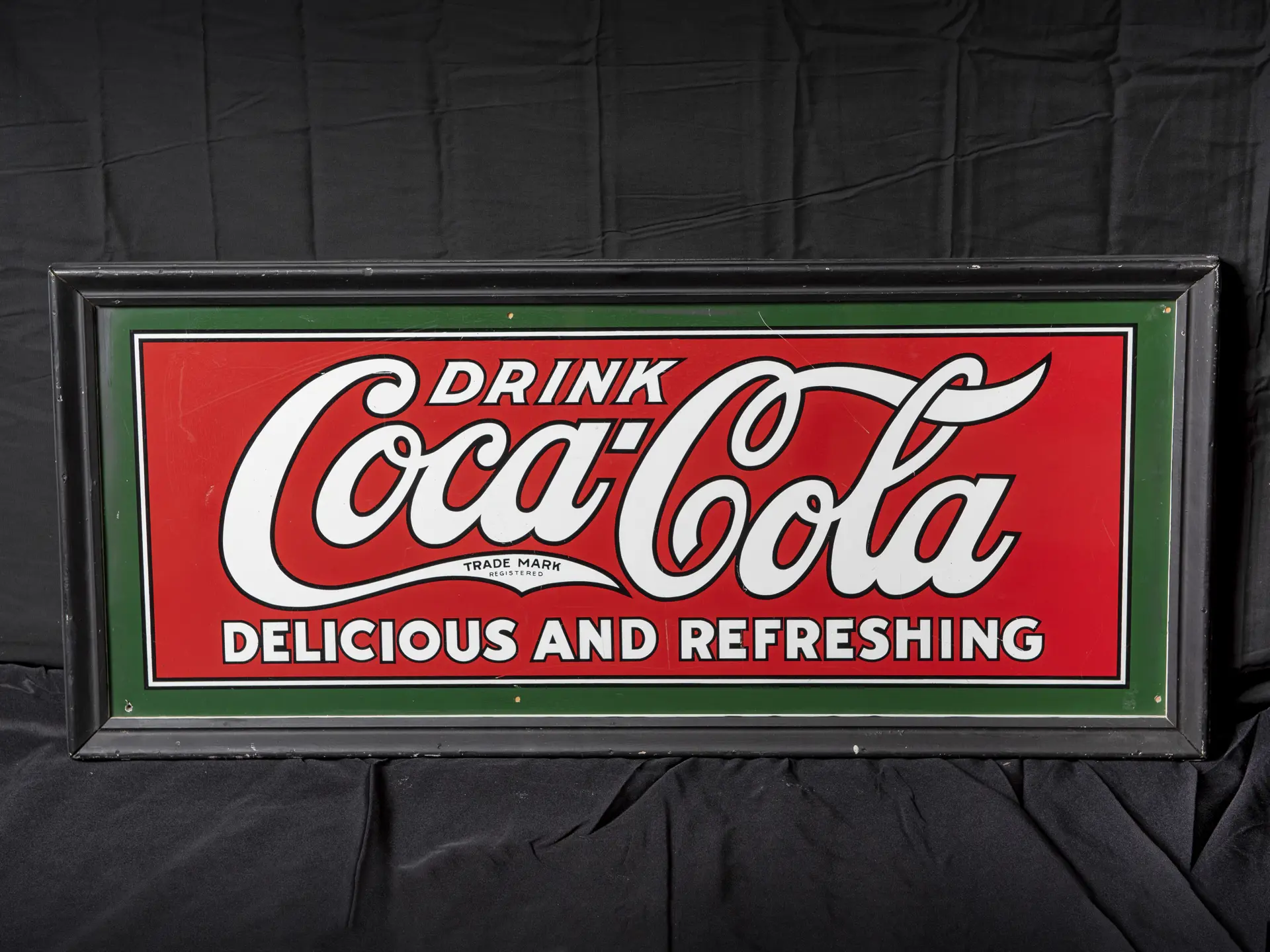 Framed Coca-Cola Sign | Open Roads, February 2022 | RM Sotheby's