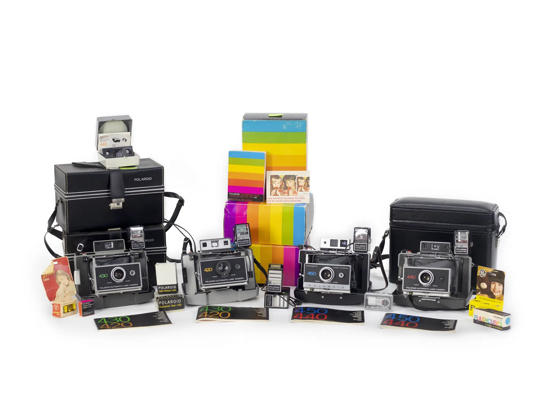 Polaroid 400 Series Land Cameras and Accessories | Handle with Fun | RM ...