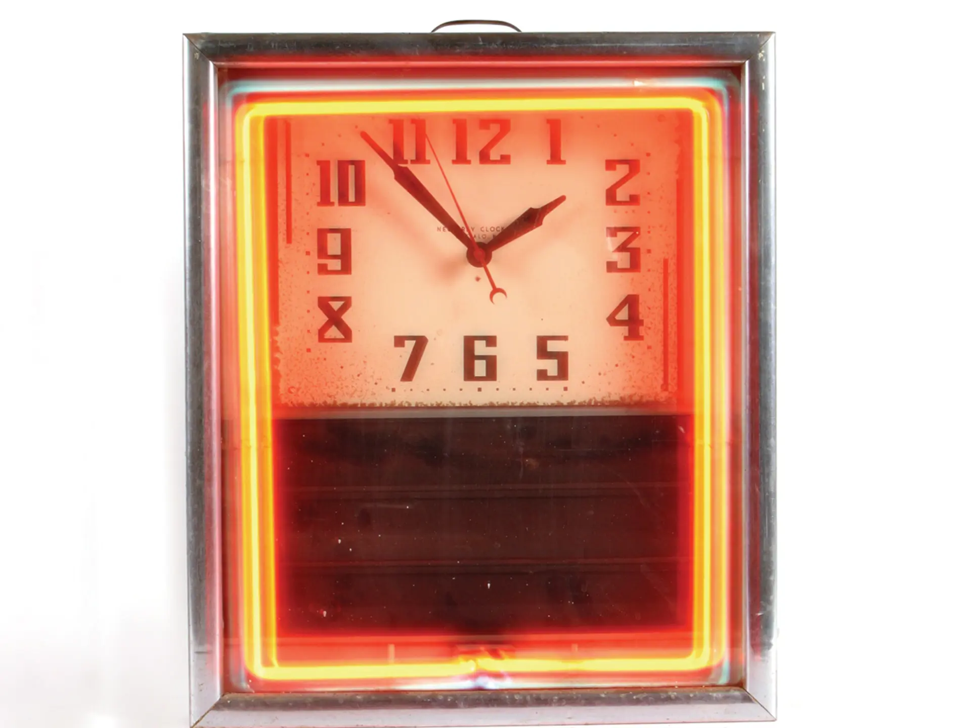 NEON-RAY CLOCK | Private Collection of Tom & Marlene Stackhouse | RM ...